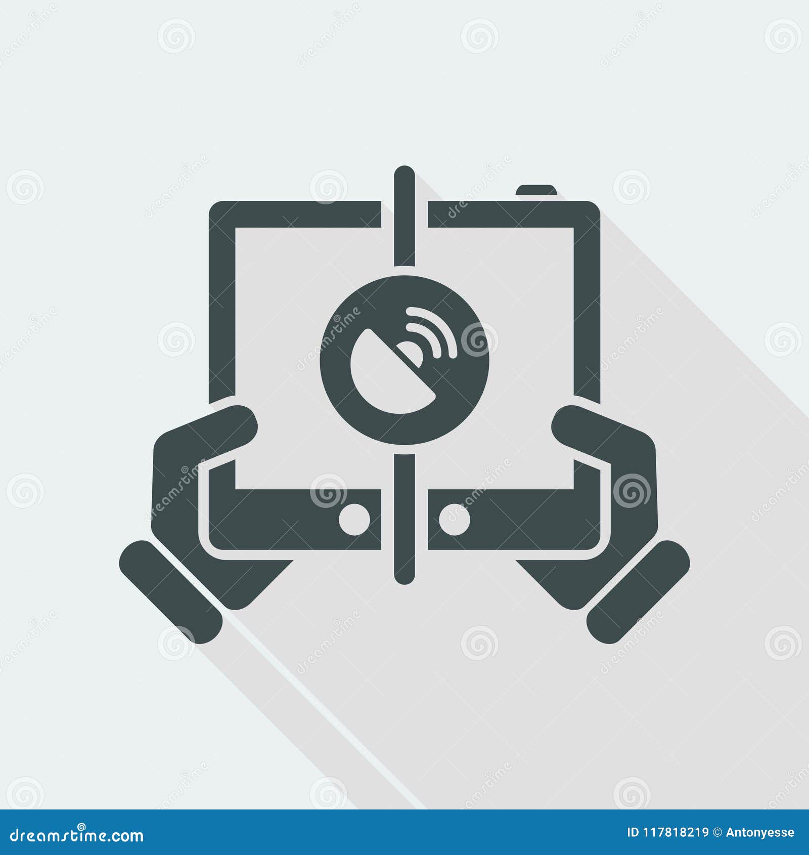 Device audio connection stock vector. Illustration of connection ...