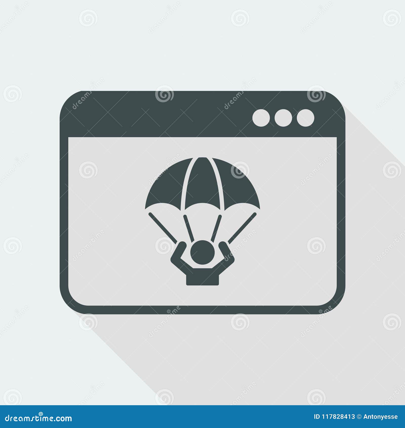 Emergency Save by Computer Crash - Vector Flat Icon Stock Vector ...