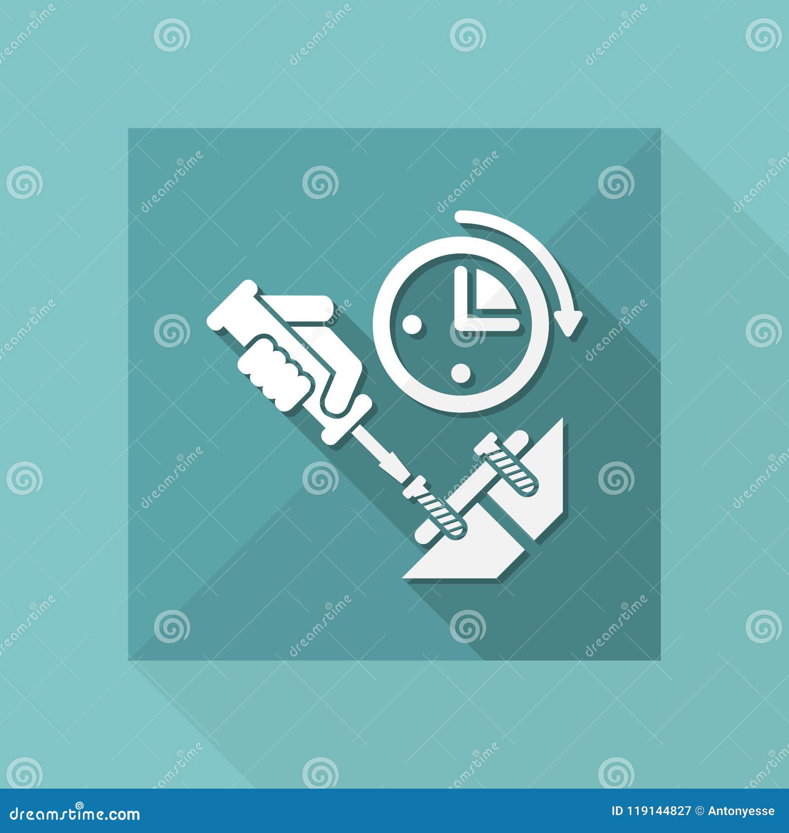 Fast assistance stock vector. Illustration of assistance - 119144827