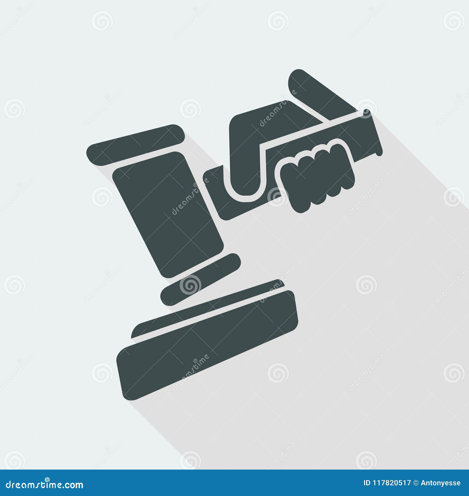 Hammer judge stock vector. Illustration of concept, judge - 117820517
