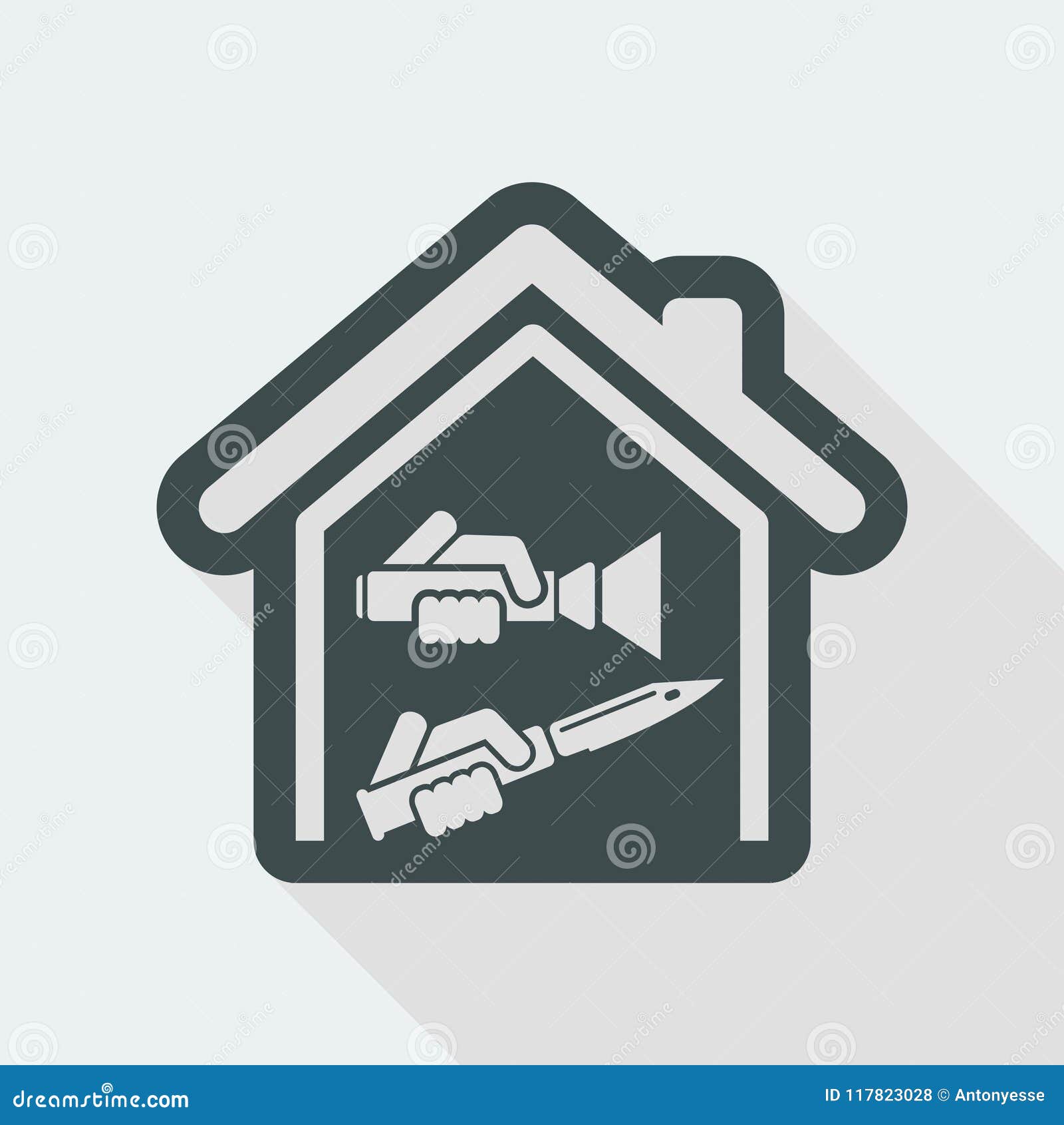 Home robbery stock vector. Illustration of objective - 117823028
