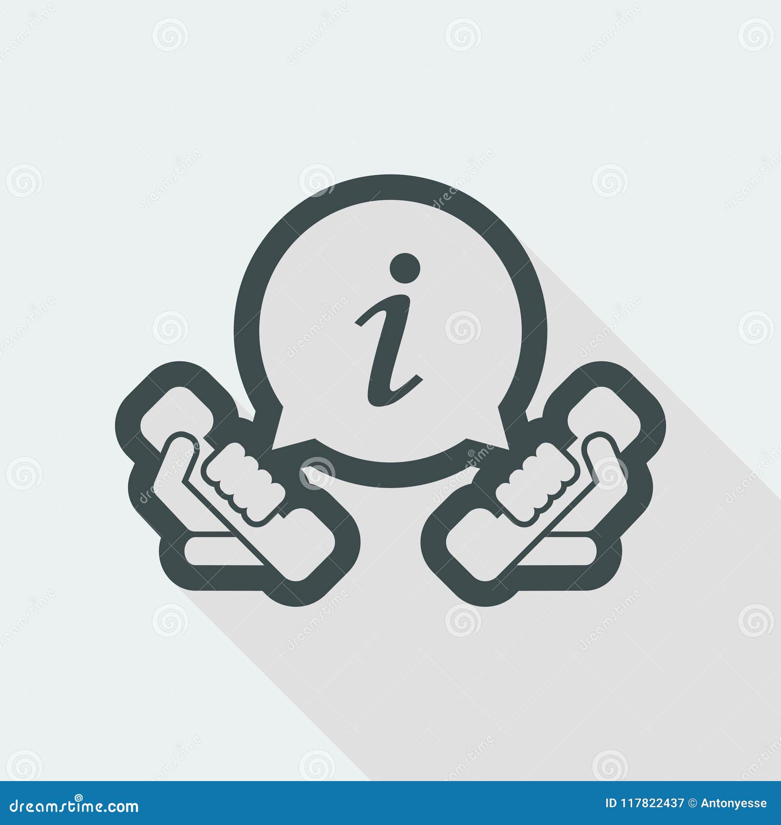 Infoline icon stock vector. Illustration of button, issues - 117822437