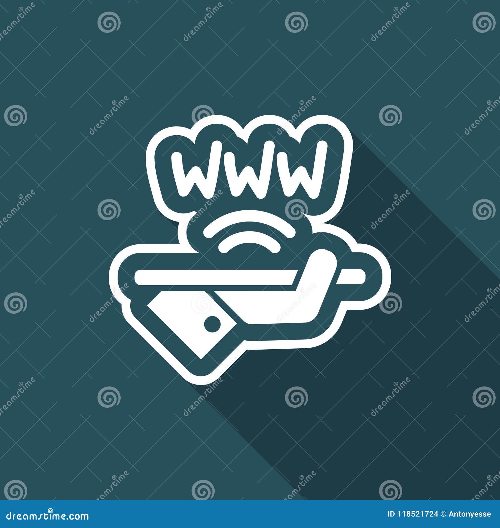 Internet point stock vector. Illustration of spot, agency - 118521724