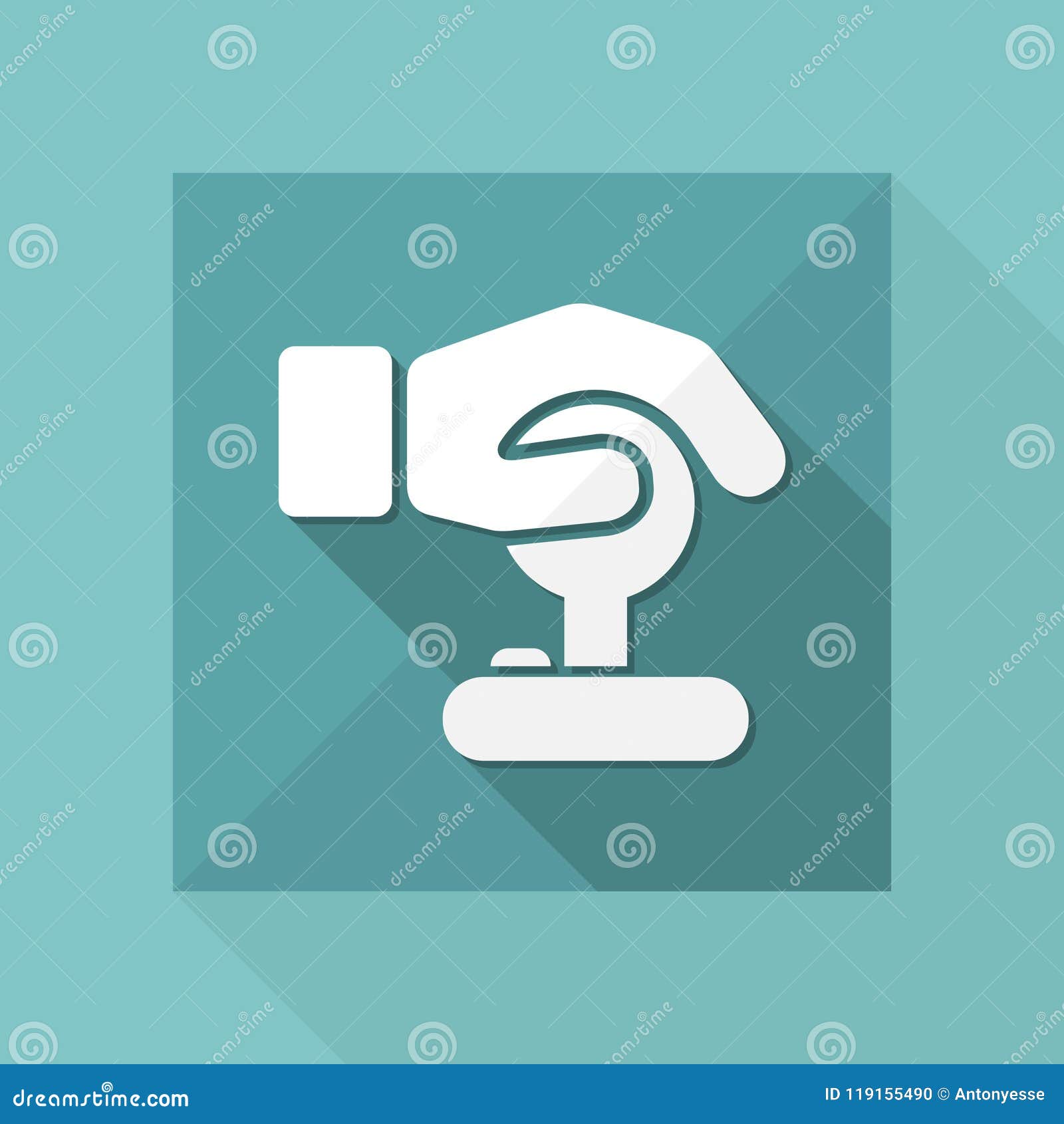 Joystick icon stock vector. Illustration of minimal - 119155490