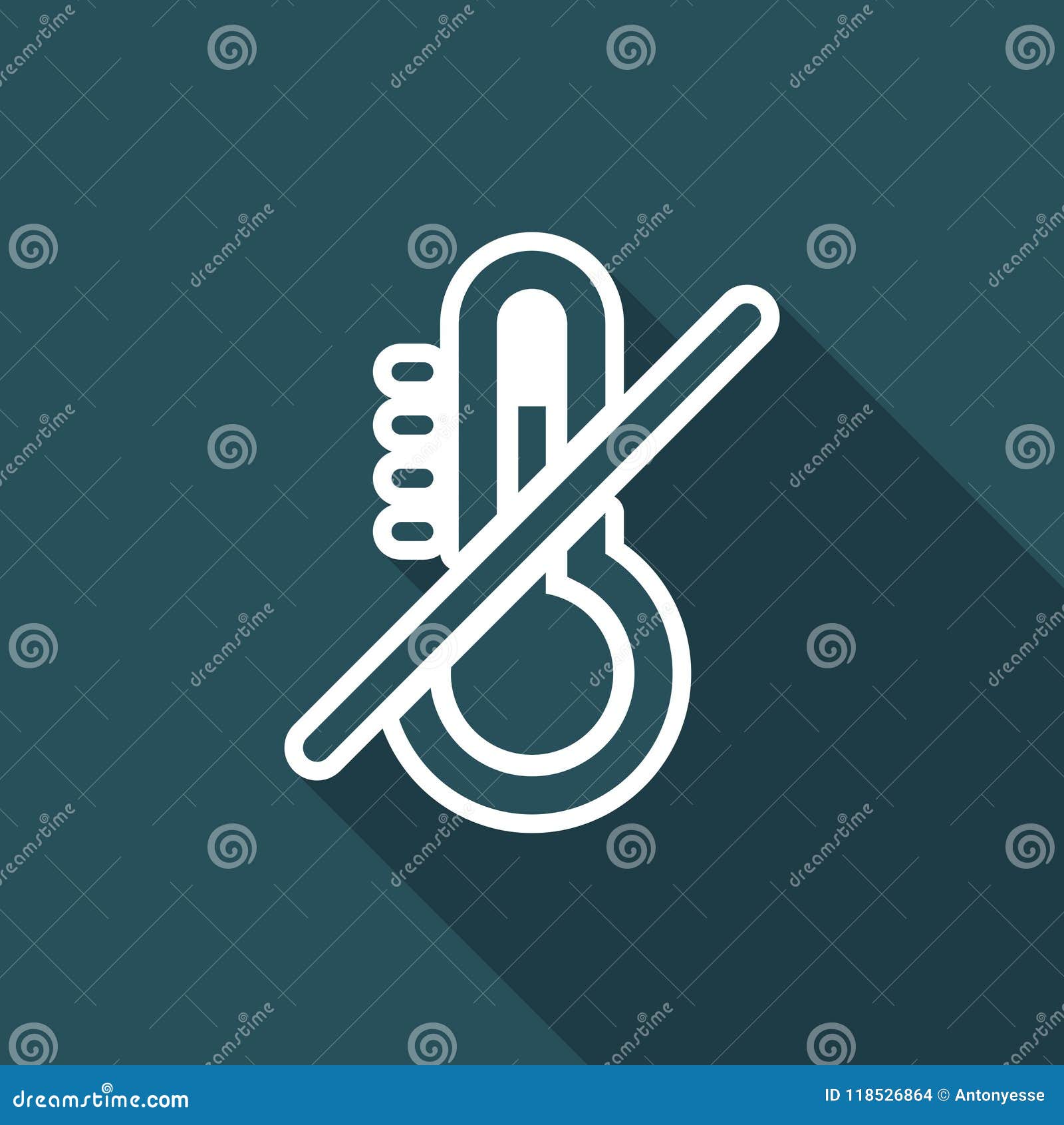 Overheating Prevenction System - Vector Web Icon Stock Vector ...