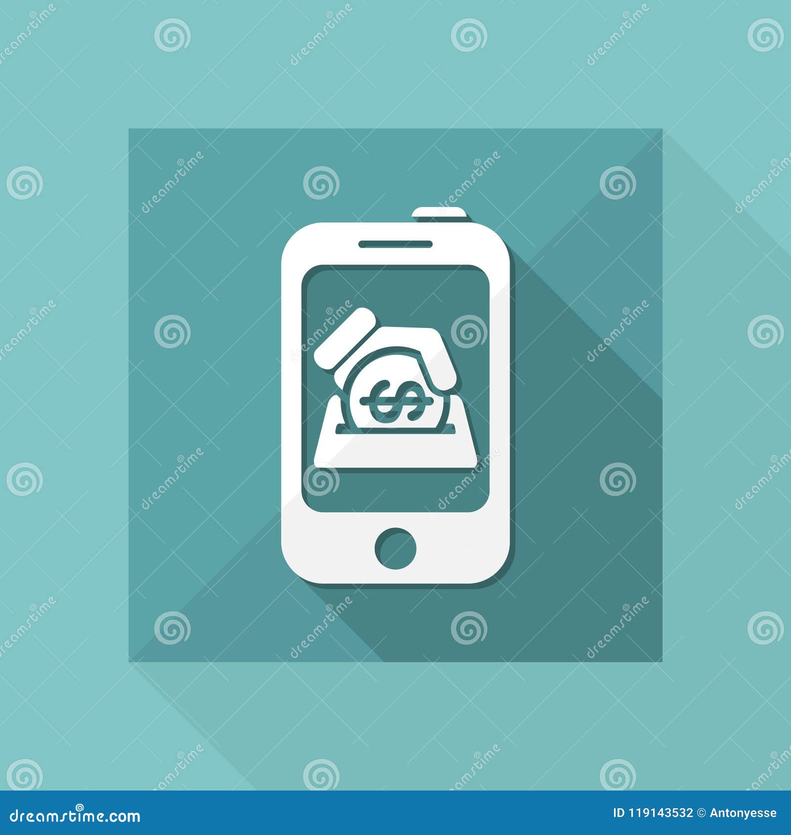 Phone tariff plan stock vector. Illustration of concept - 119143532