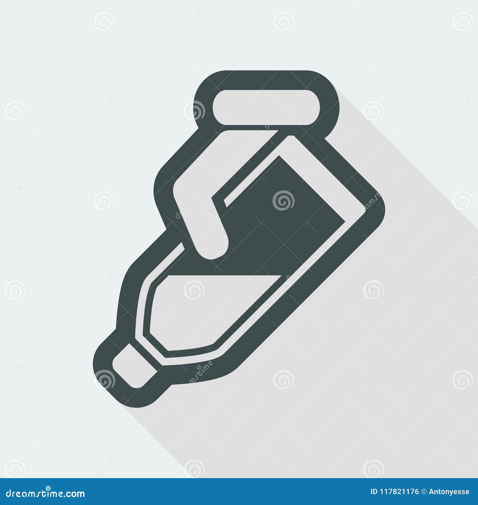 Pour liquid bottle stock vector. Illustration of hold - 117821176