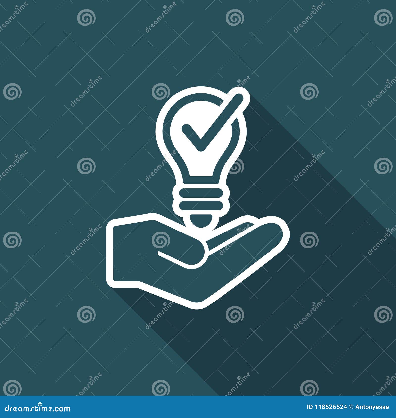 Propose Brilliant Idea - Vector Web Icon Stock Vector - Illustration of ...