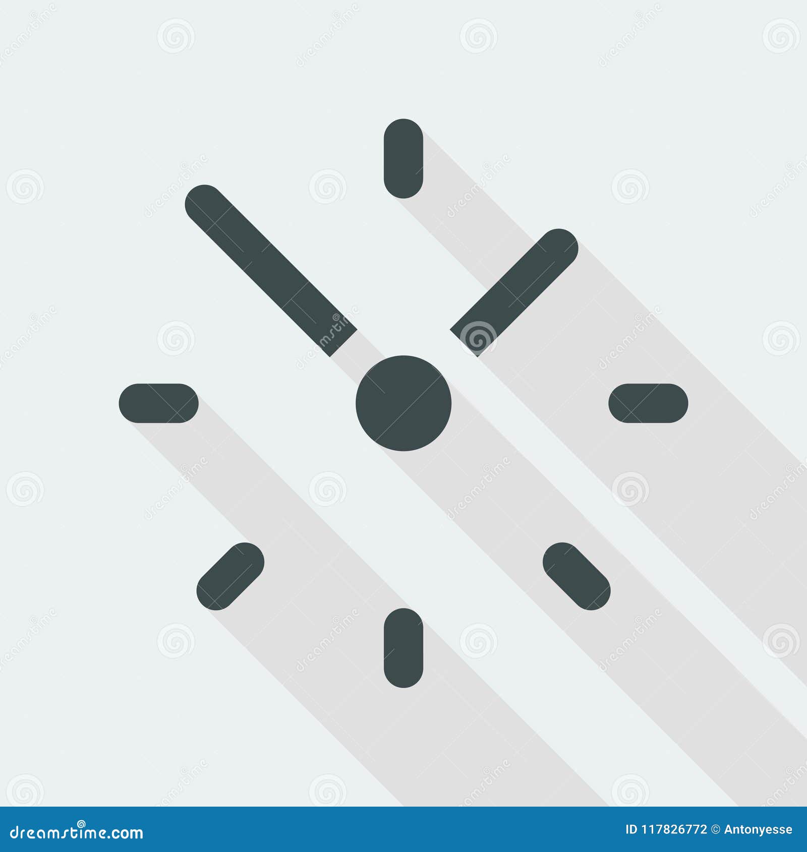 Spending Time Concept - Vector Web Icon Stock Vector - Illustration of ...