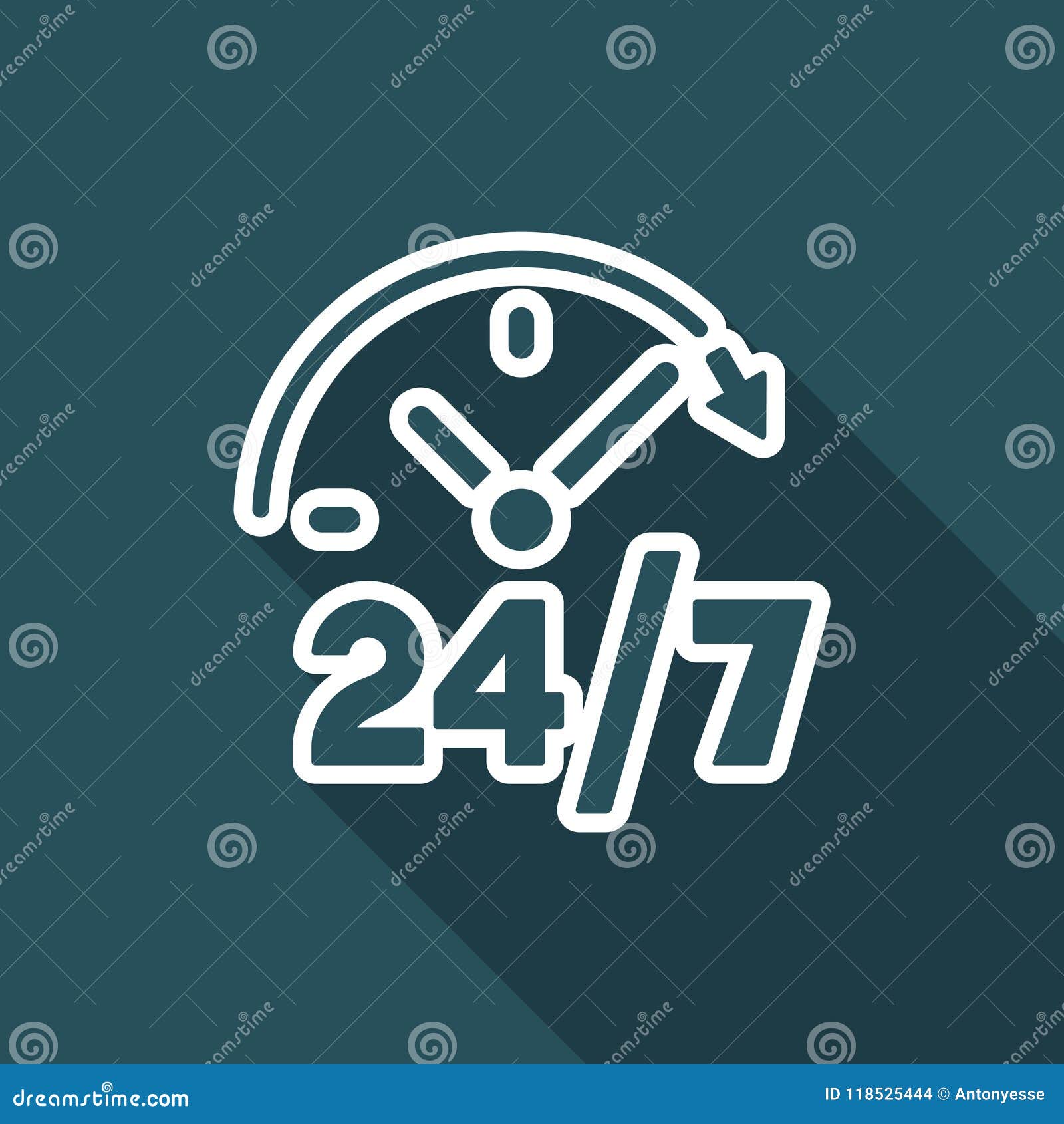 Steady Available Services - Vector Web Icon Stock Vector - Illustration ...