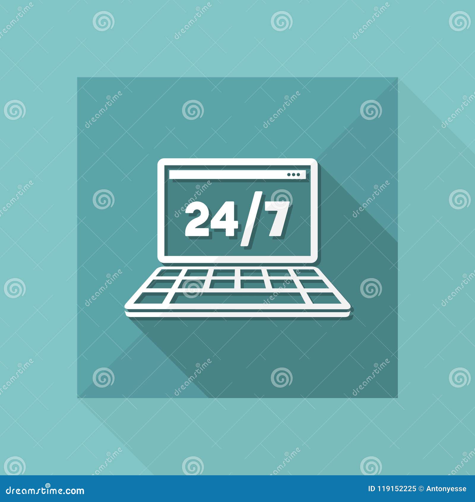 Steady Data Services - Vector Web Icon Stock Vector - Illustration of ...