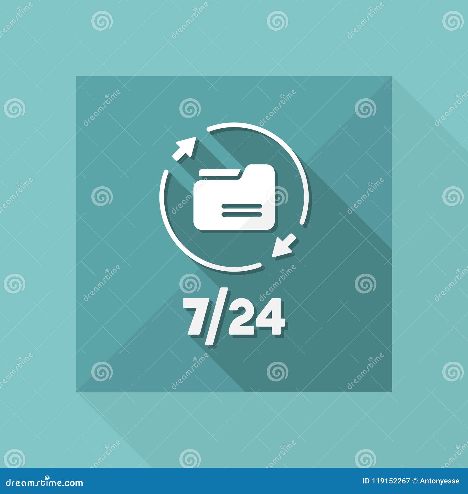 Steady Data Services - Vector Web Icon Stock Vector - Illustration of ...