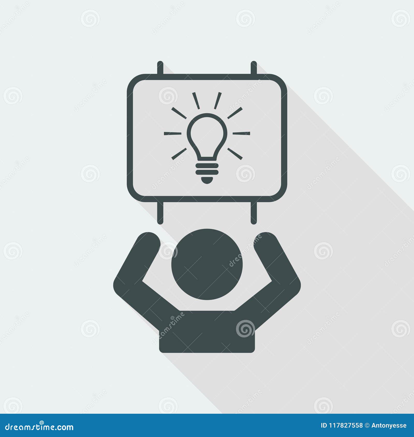 Suggest Clever Idea - Vector Web Icon Stock Vector - Illustration of ...