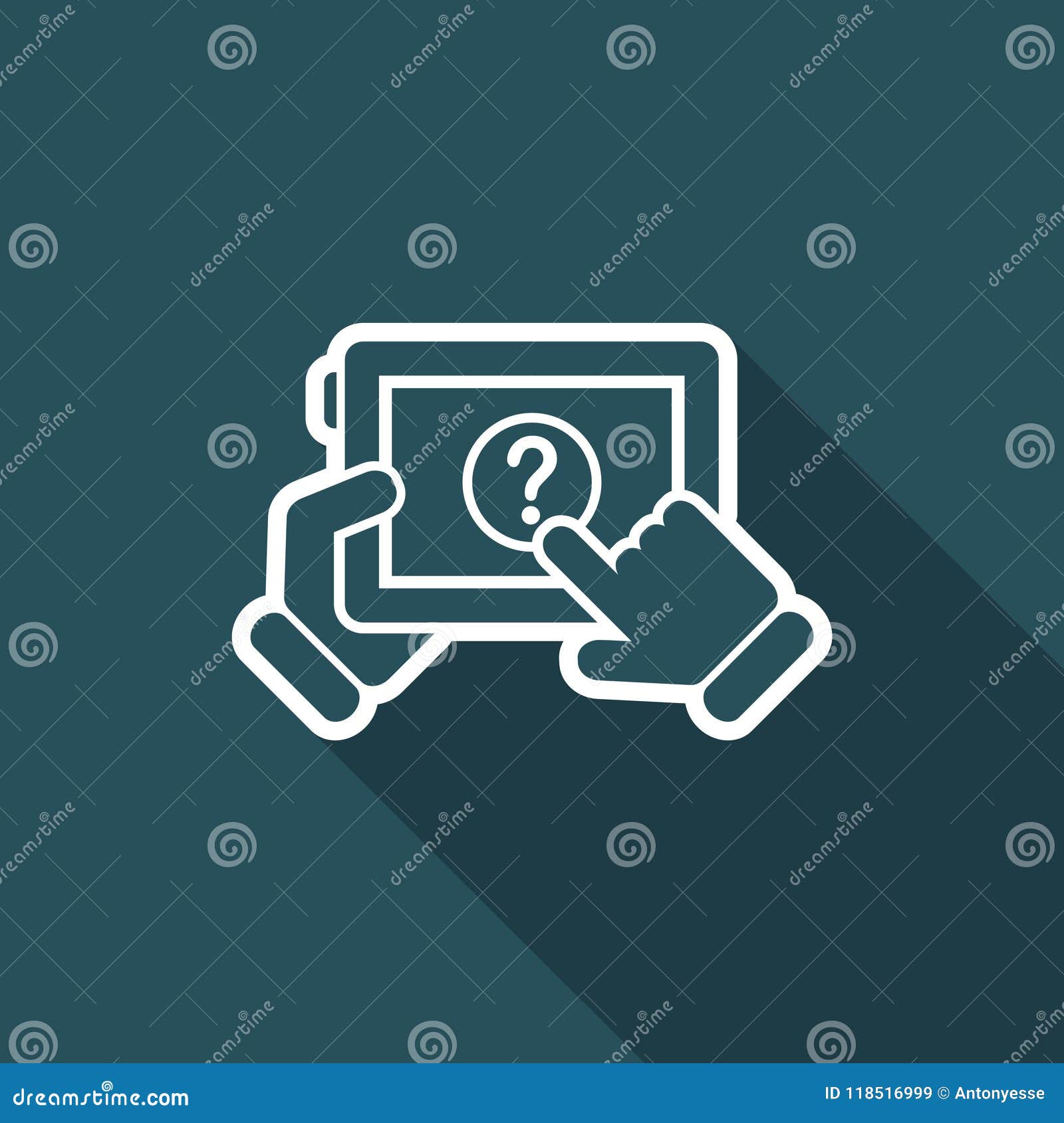 Support device stock vector. Illustration of password - 118516999