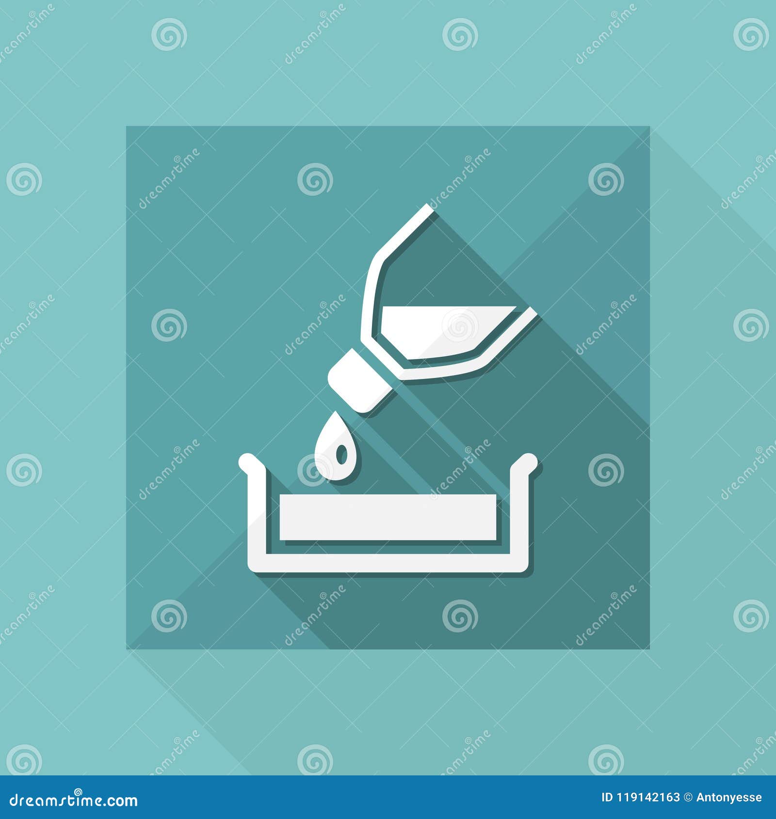 Vector Illustration of Pour Concept Stock Vector - Illustration of ...