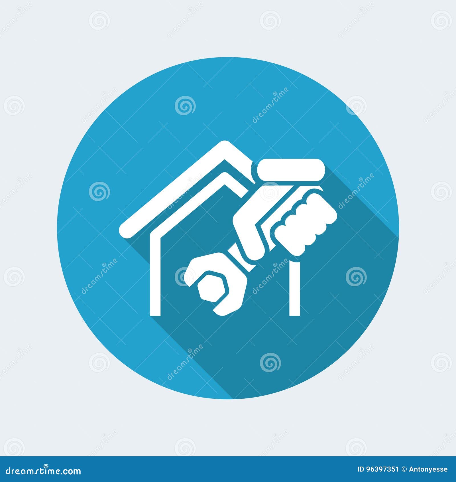 Home professional services stock vector. Illustration of builder - 96397351