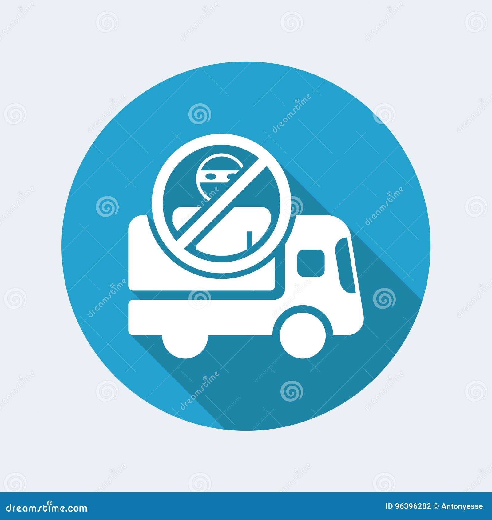 Security transport icon stock vector. Illustration of icon - 96396282
