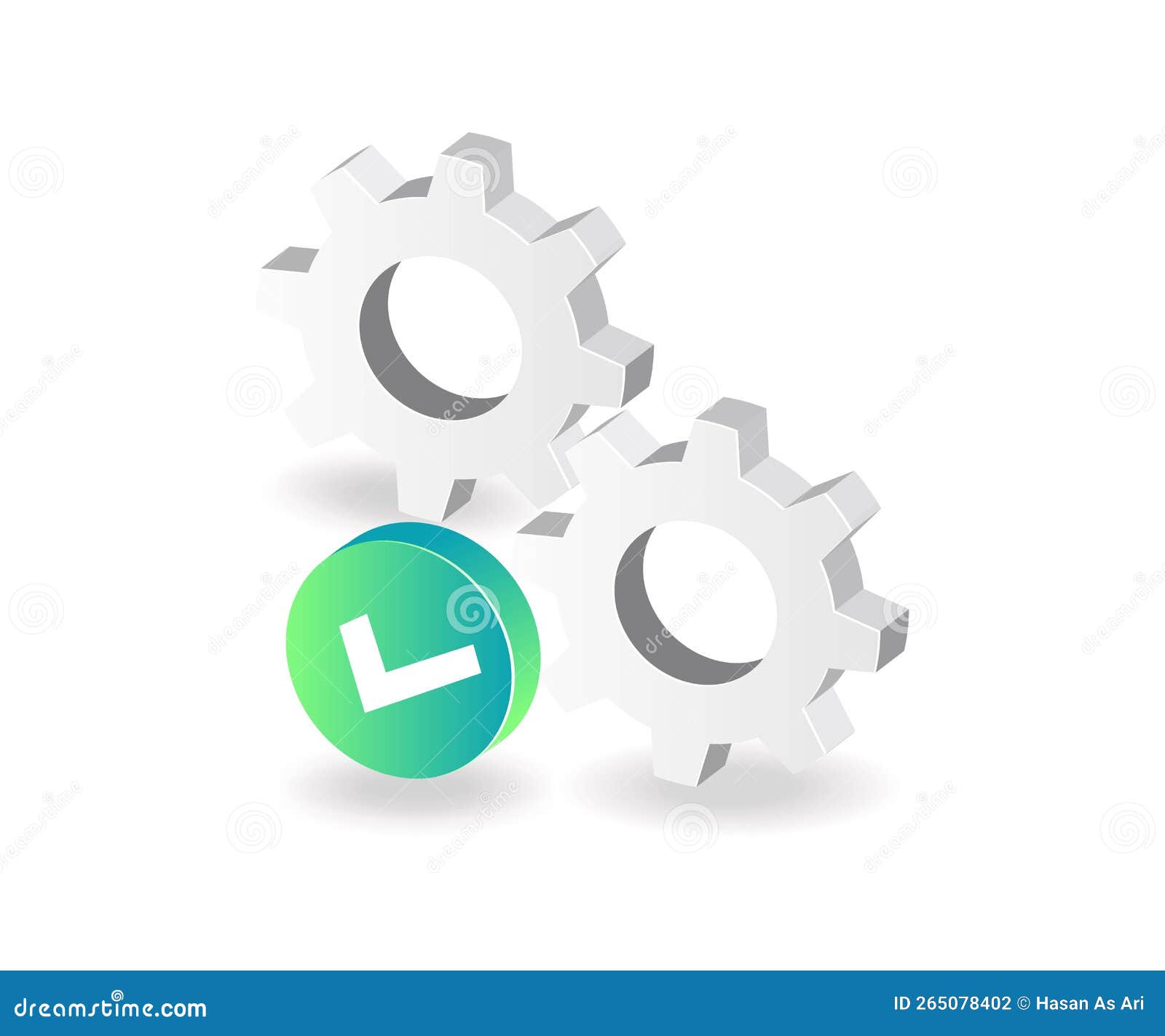 Flat Isometric 3d Flat Illustration of Repair Process Stock ...