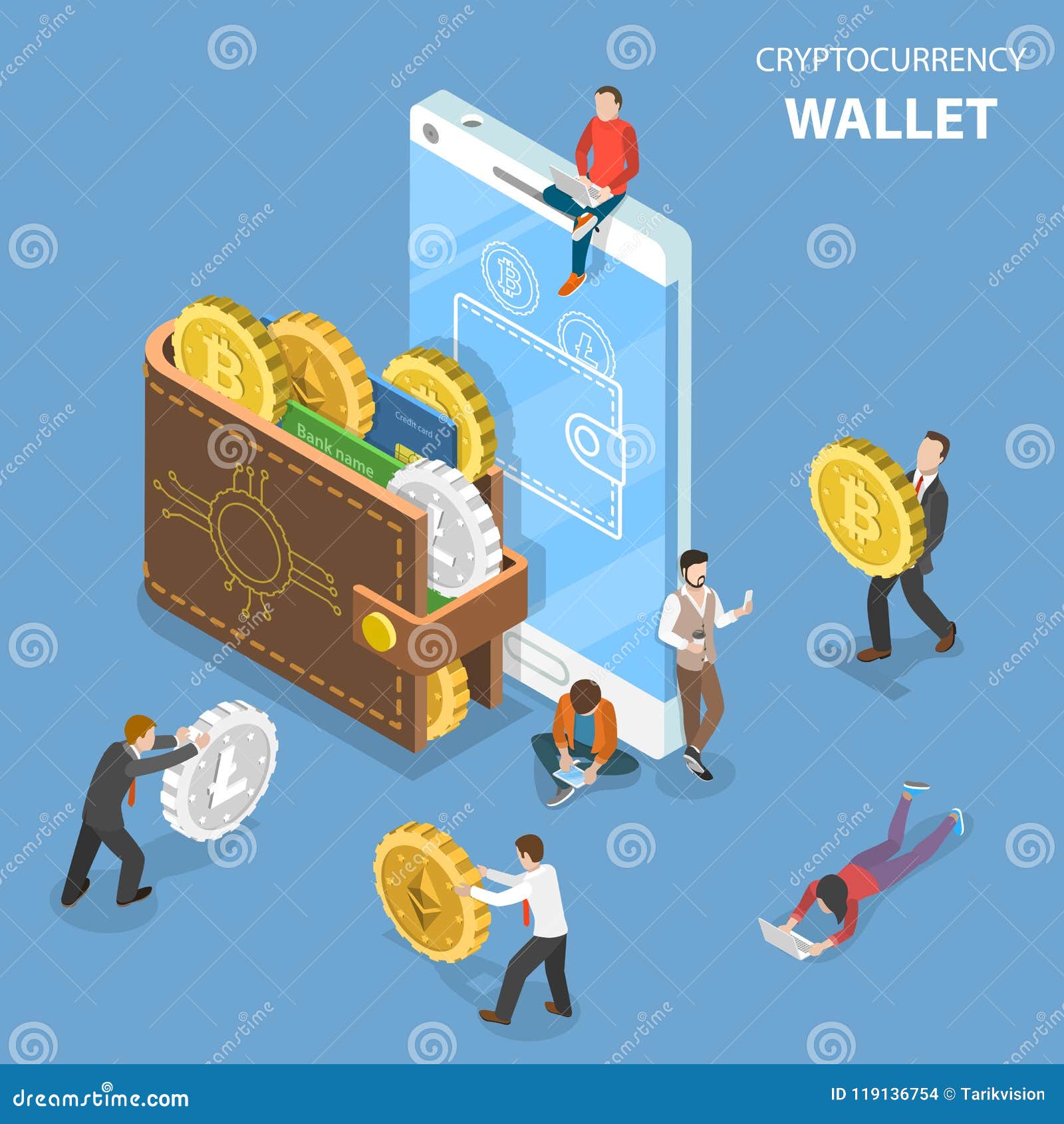 Cryptocurrency Wallet Flat Isometric Vector. Editorial Stock Image ... Cryptocurrency Wallet Flat Isometric Vector. Editorial Stock Image ...