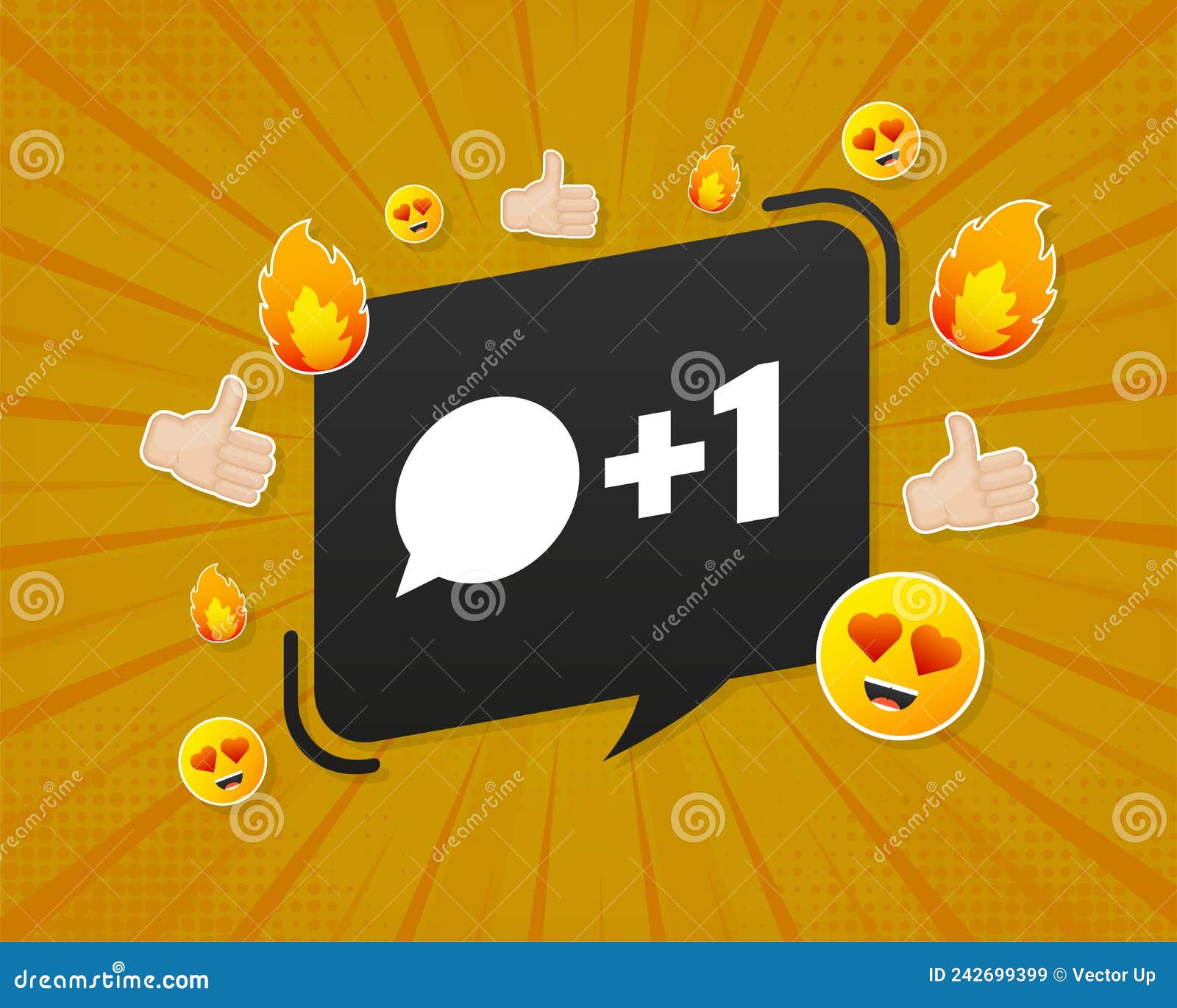 Flat Isometric Vector Illustration. Social Media Flat Icon with New ...