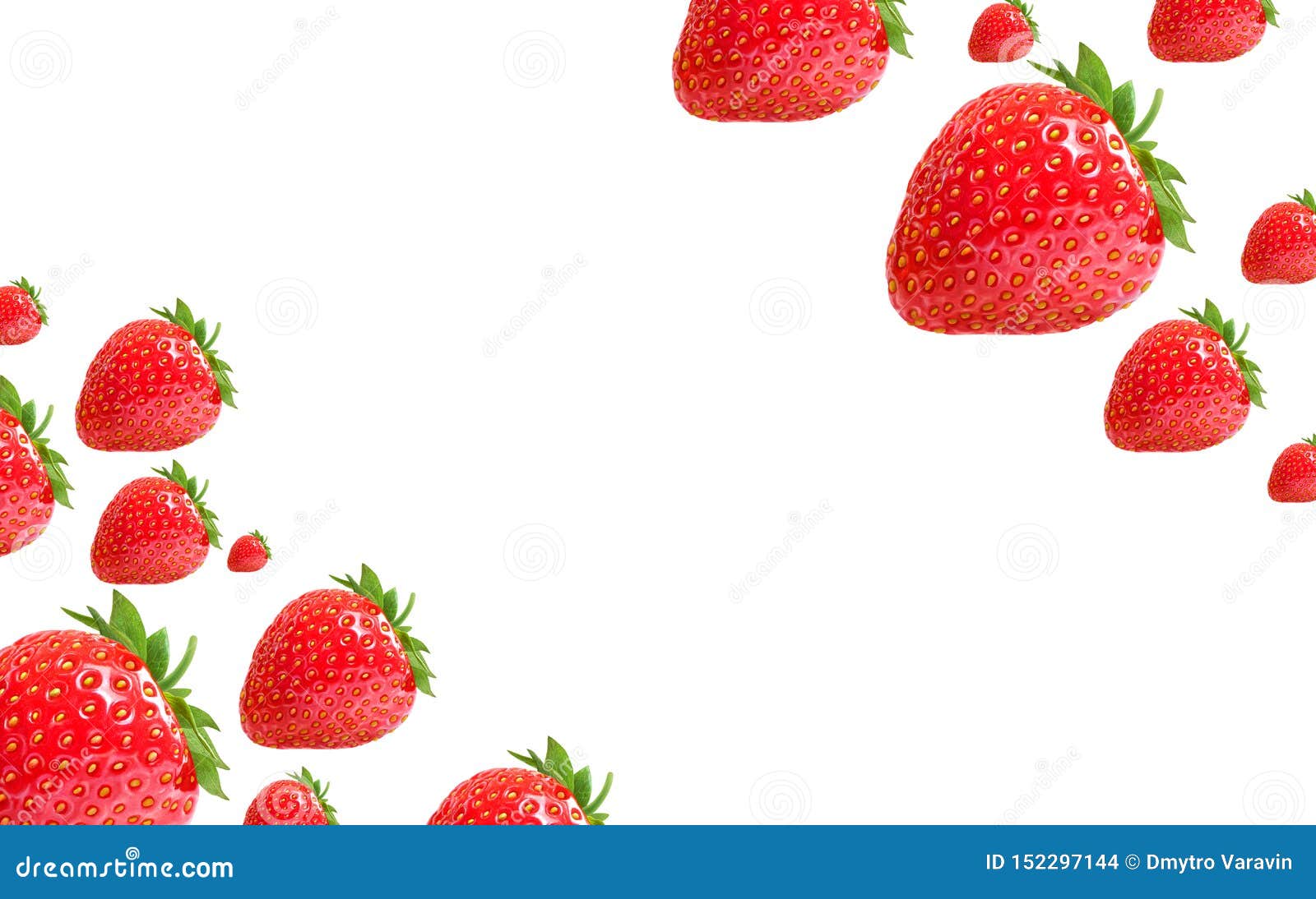 Flat Lay Composition with Strawberry. Stock Photo - Image of lifestyle ...