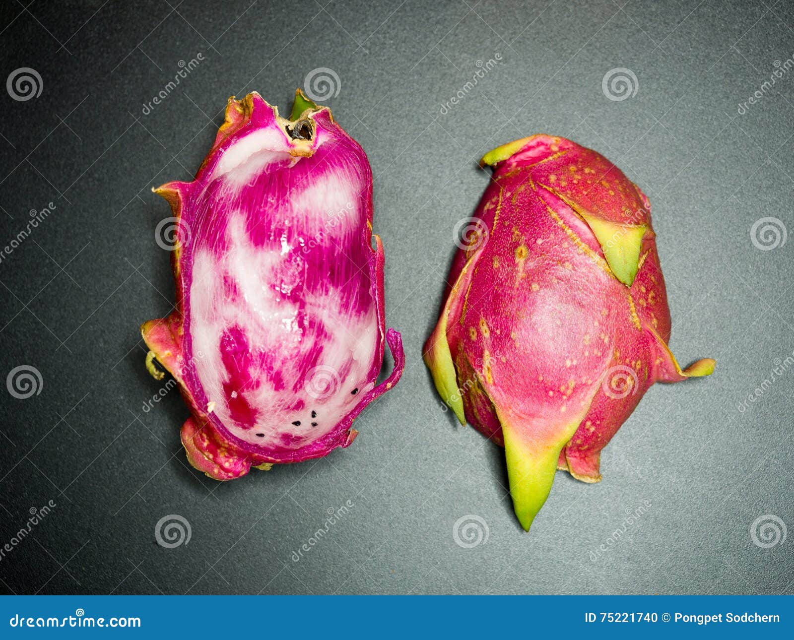 Pitaya Cross Sections Stock Photography | CartoonDealer.com #54971504