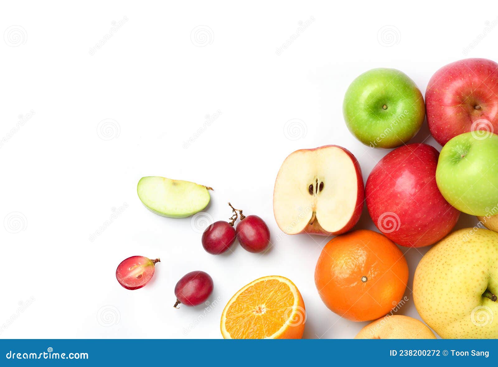 Group of different fruits stock photo. Image of diet - 238200272