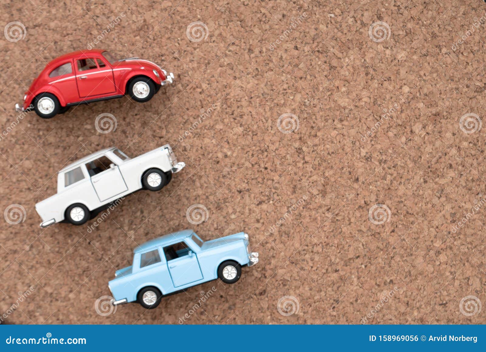 Flat Lay of Toy Cars in Various Colors Stock Photo - Image of model ...