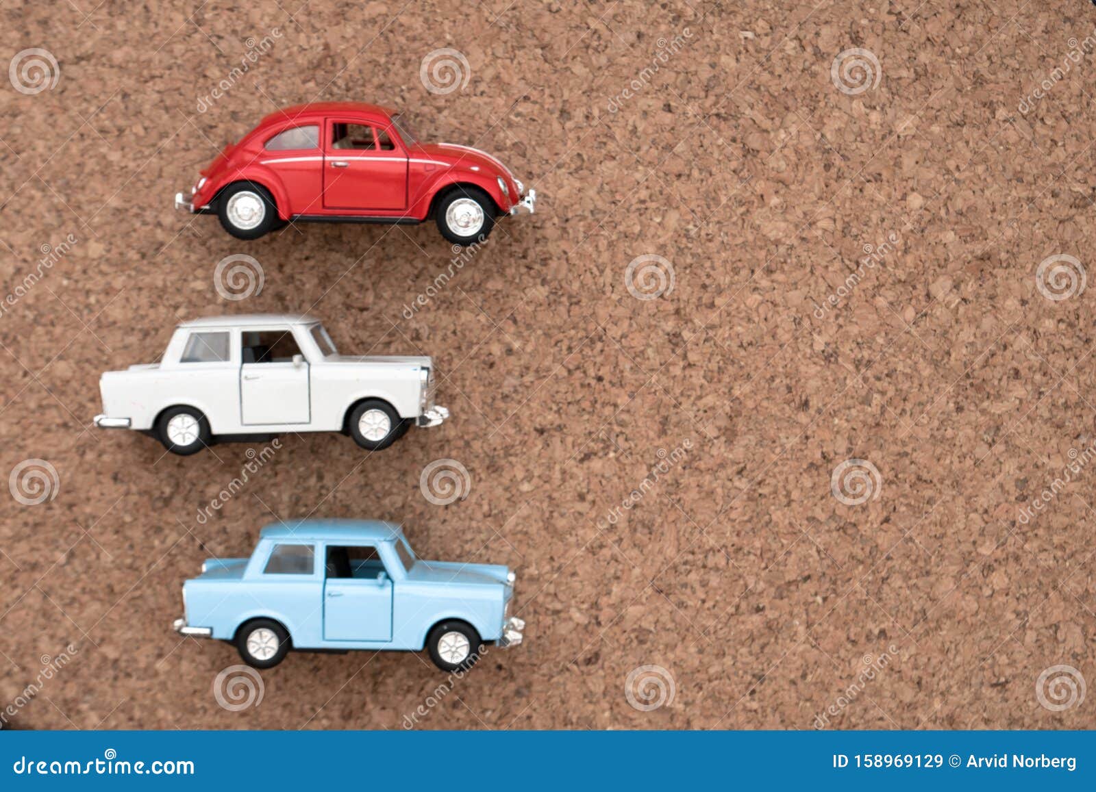 Flat Lay of Toy Cars in Various Colors Stock Image - Image of blue ...