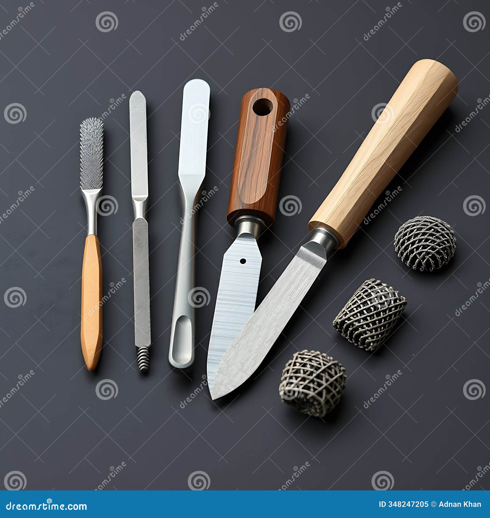 A Flat Lay Image of a Set of Different Types of Files and Rasps ...
