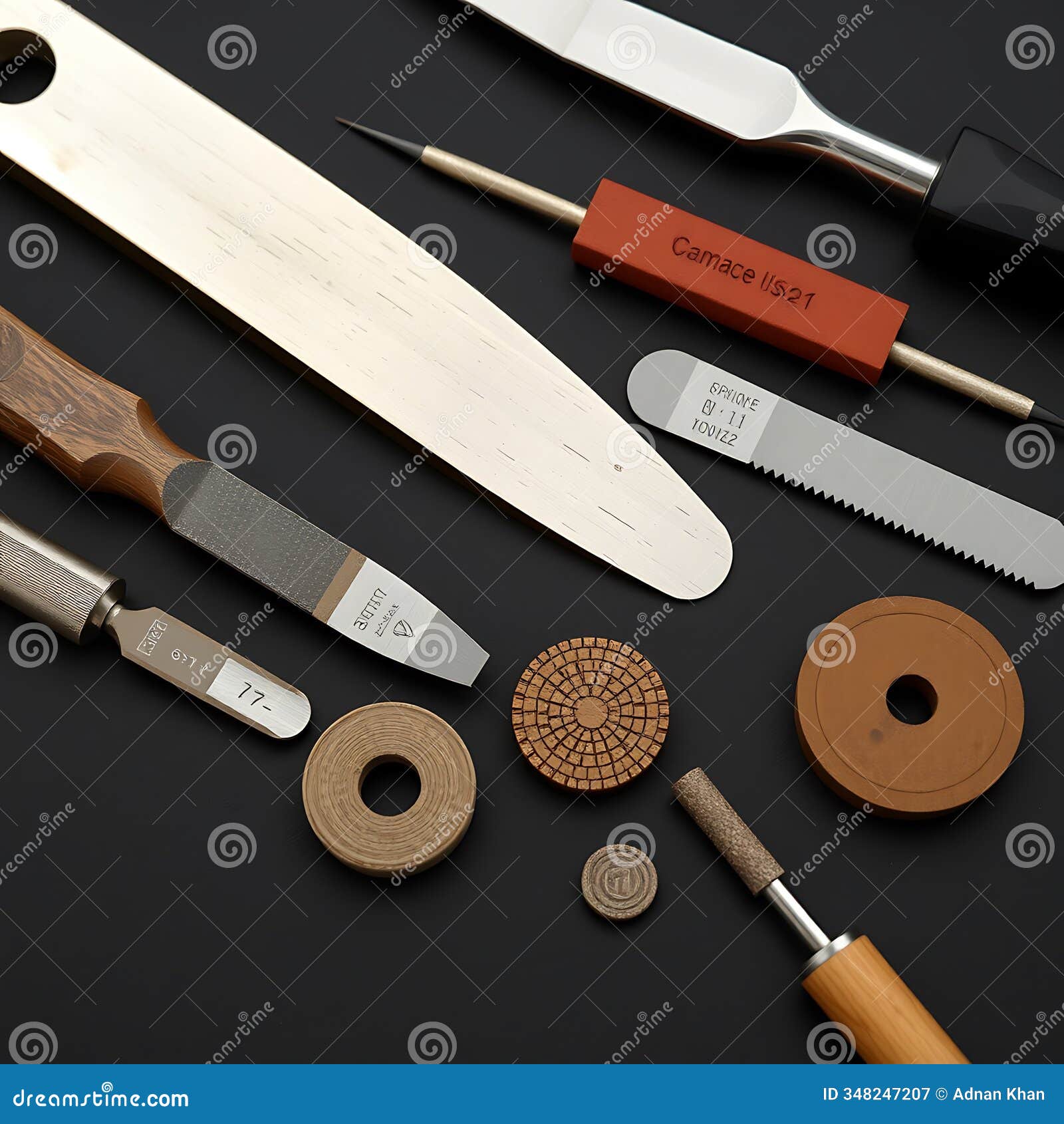 A Flat Lay Image of a Set of Different Types of Files and Rasps ...