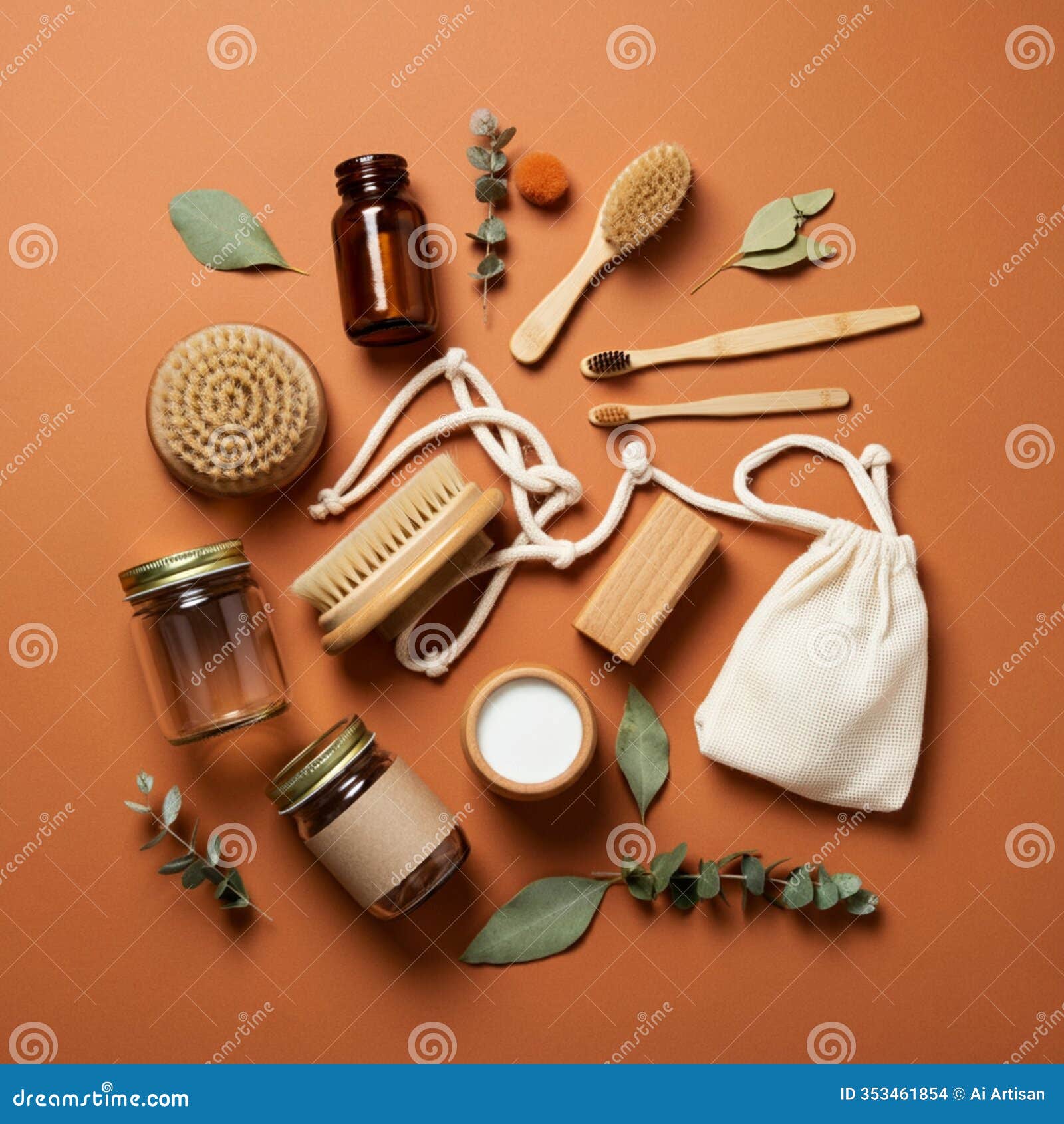 Bathroom Items With Pieces Of Furniture And Lavatory Equipment Vector Set | CartoonDealer.com ...