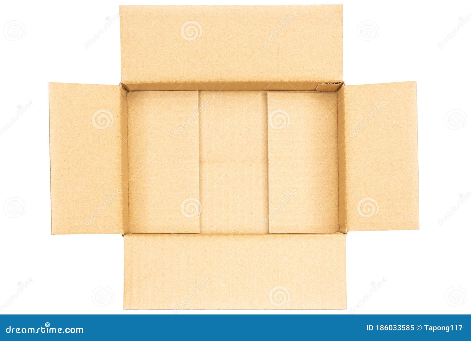 Cardboard packaging box stock image. Image of organic - 186033585
