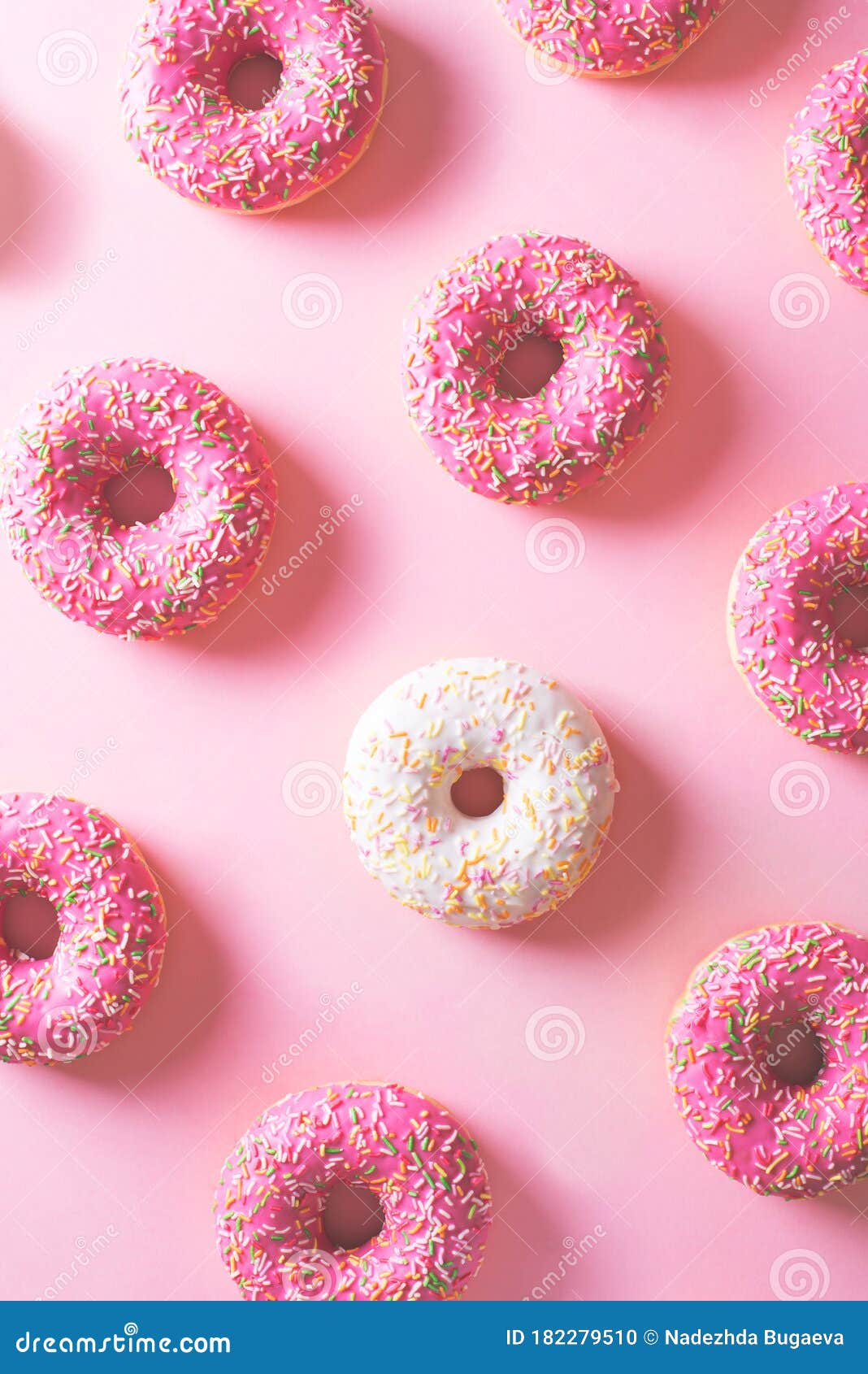 Pink Donuts Wallpaper