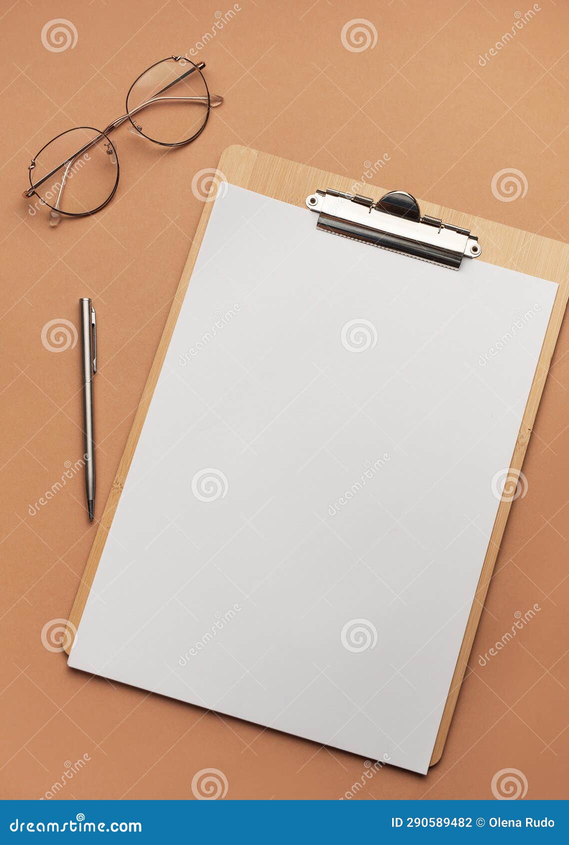 Flat Lay, Top View Office Table Desk Stock Photo - Image of flat, table ...