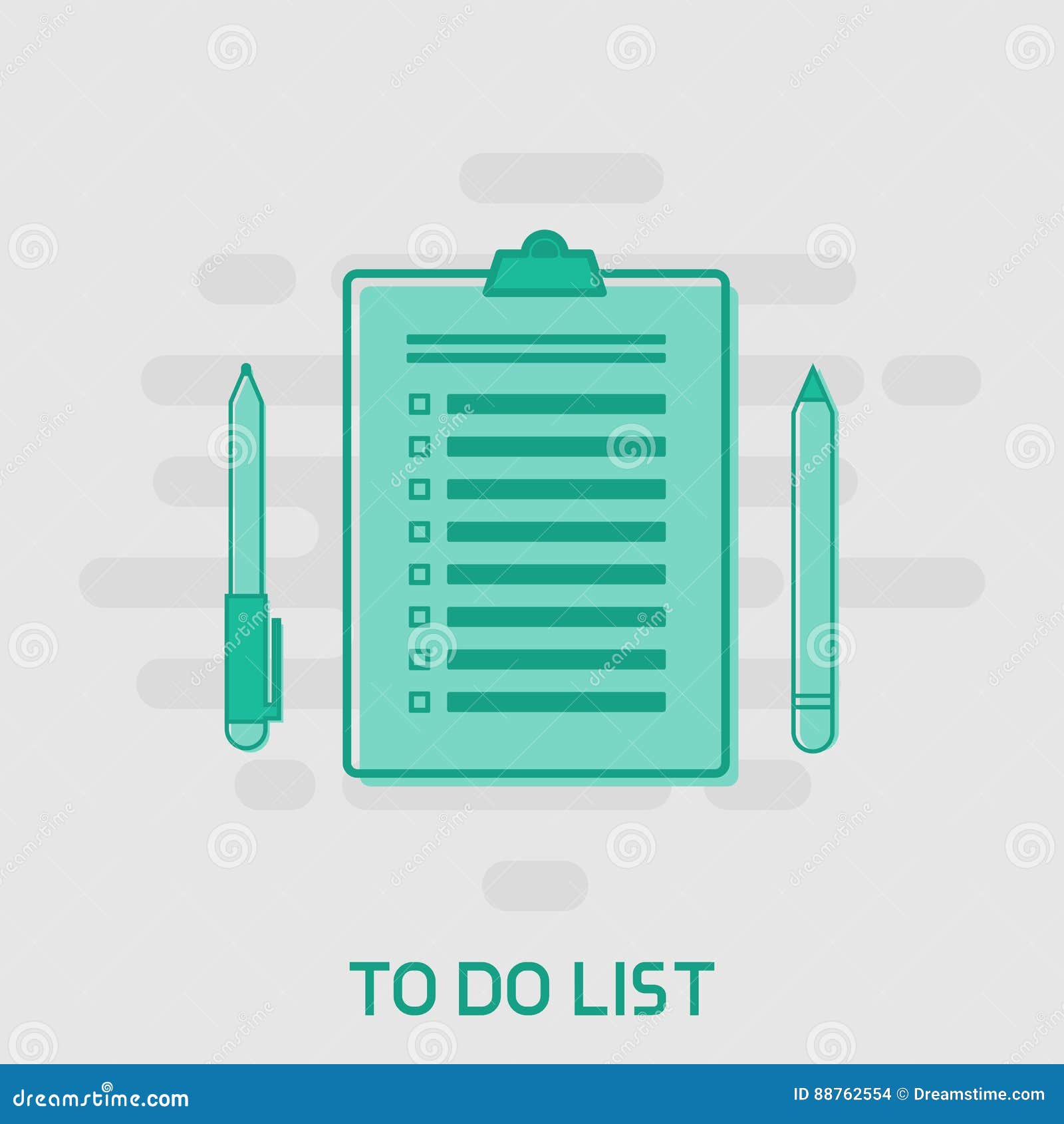 Flat Line Art Illustration of Stock Vector - Illustration of plan ...