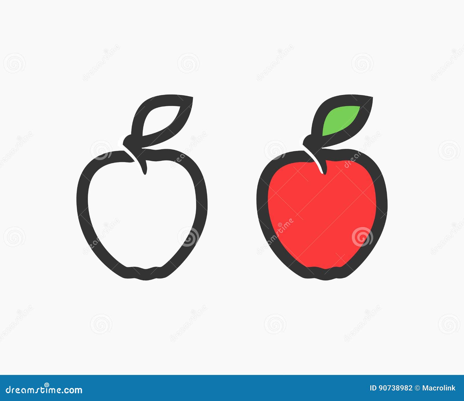 Red Apple Logo