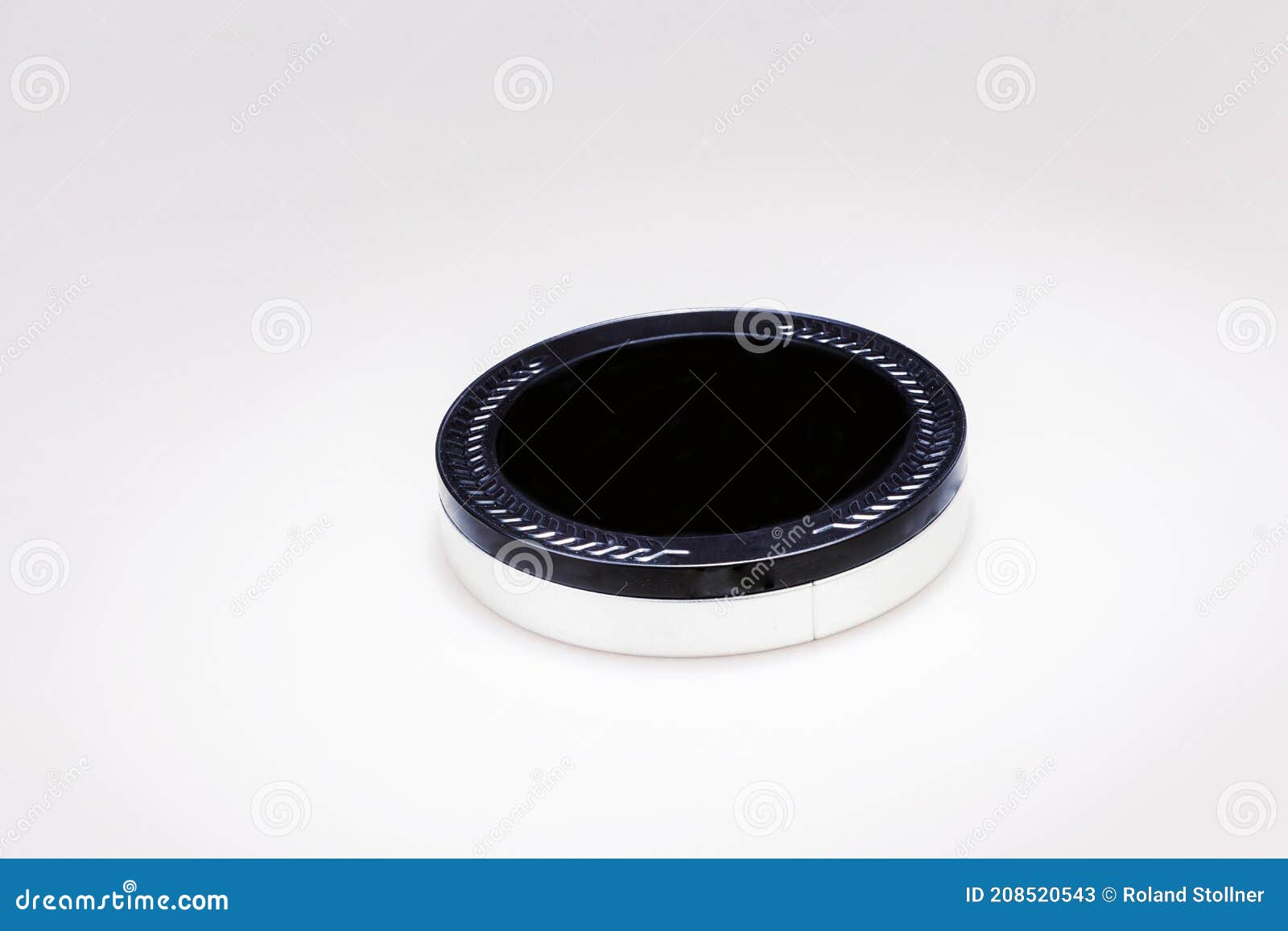 Flat metal box stock image. Image of detail, single - 208520543