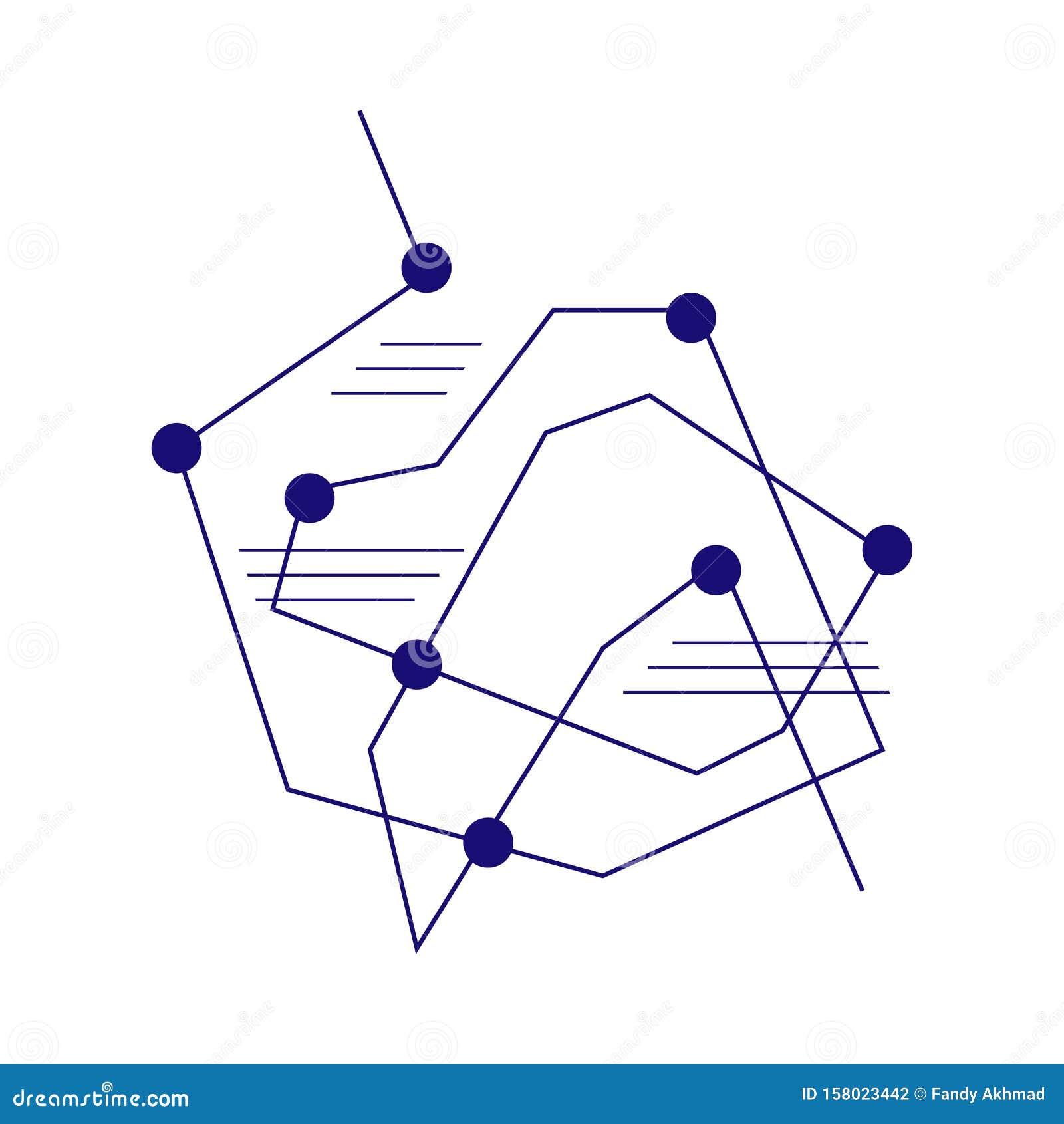Flat Modern Connection Dots Logo Design. Connected Circle Logo Vector ... Flat Modern Connection Dots Logo Design. Connected Circle Logo Vector ...