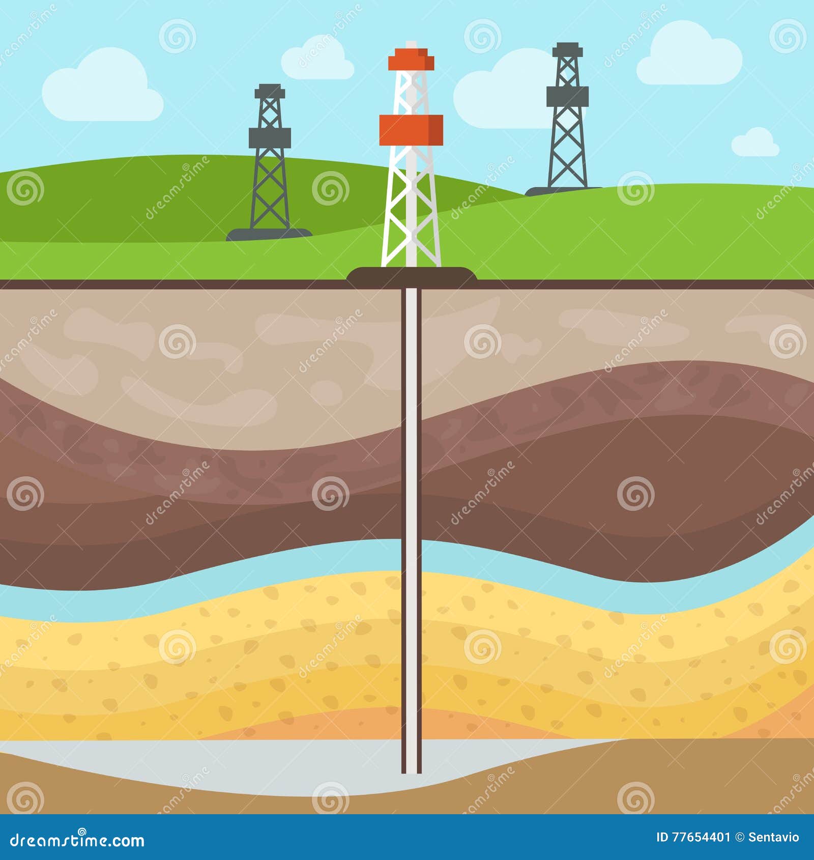 Natural Gas Extraction Infographics Stock Illustrations – 48 Natural ...
