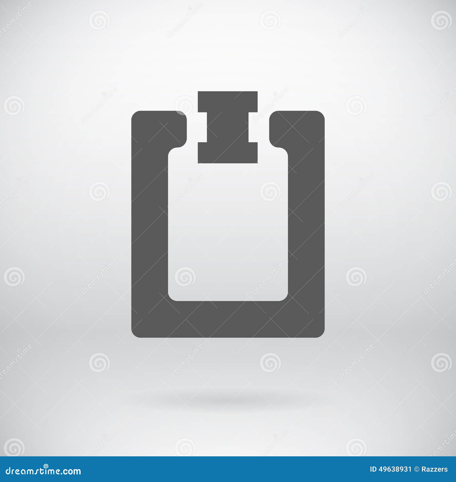 Flat New Document Vector Open File Symbol Stock Vector - Illustration ...