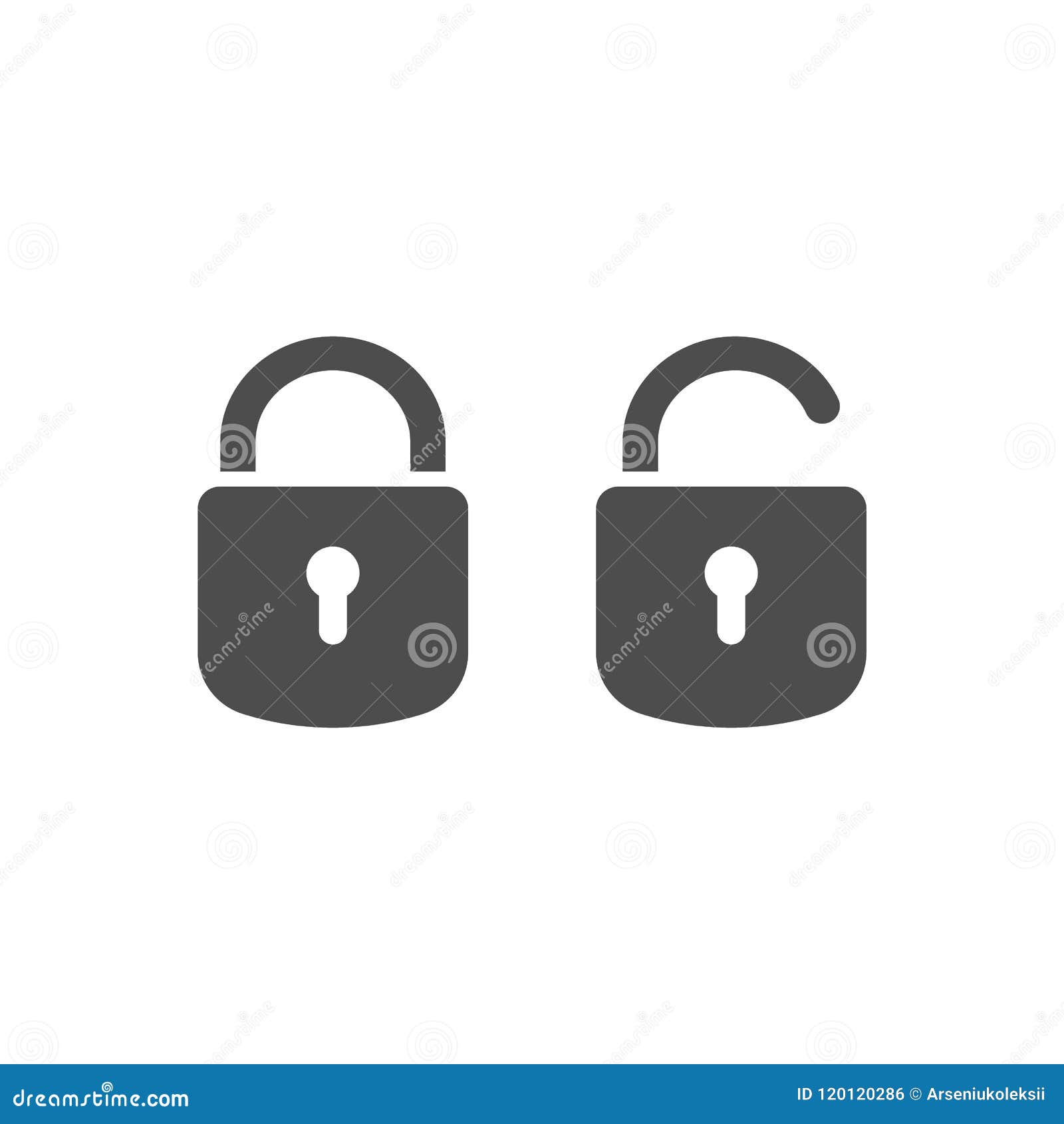 Simple Lock Stock Illustrations – 53,687 Simple Lock Stock ...