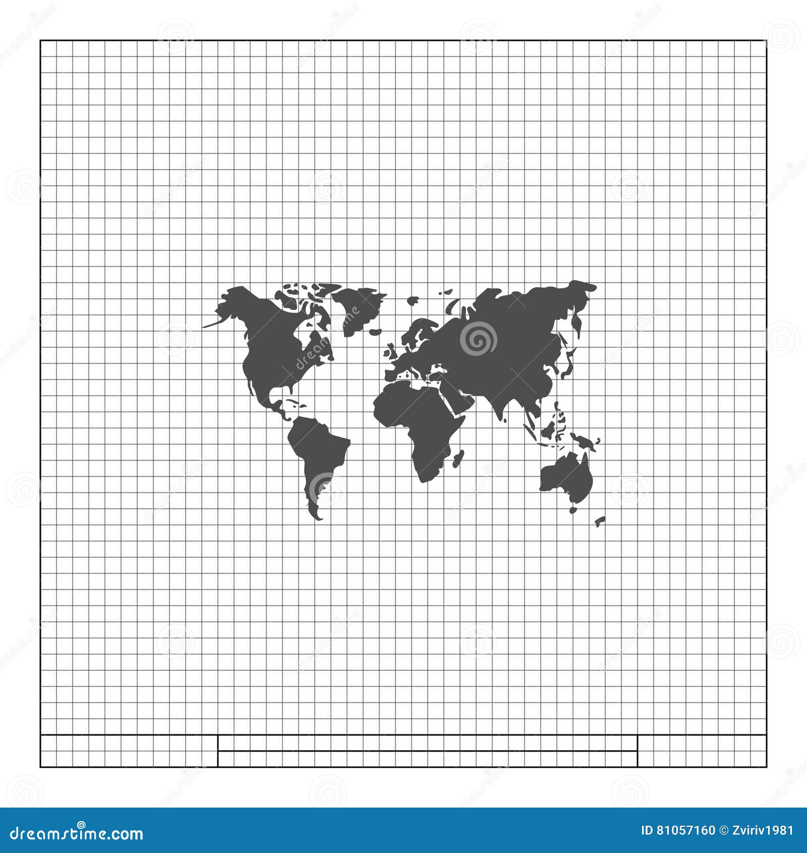 Flat Paper Cut Style Icon of World Map Stock Illustration ...