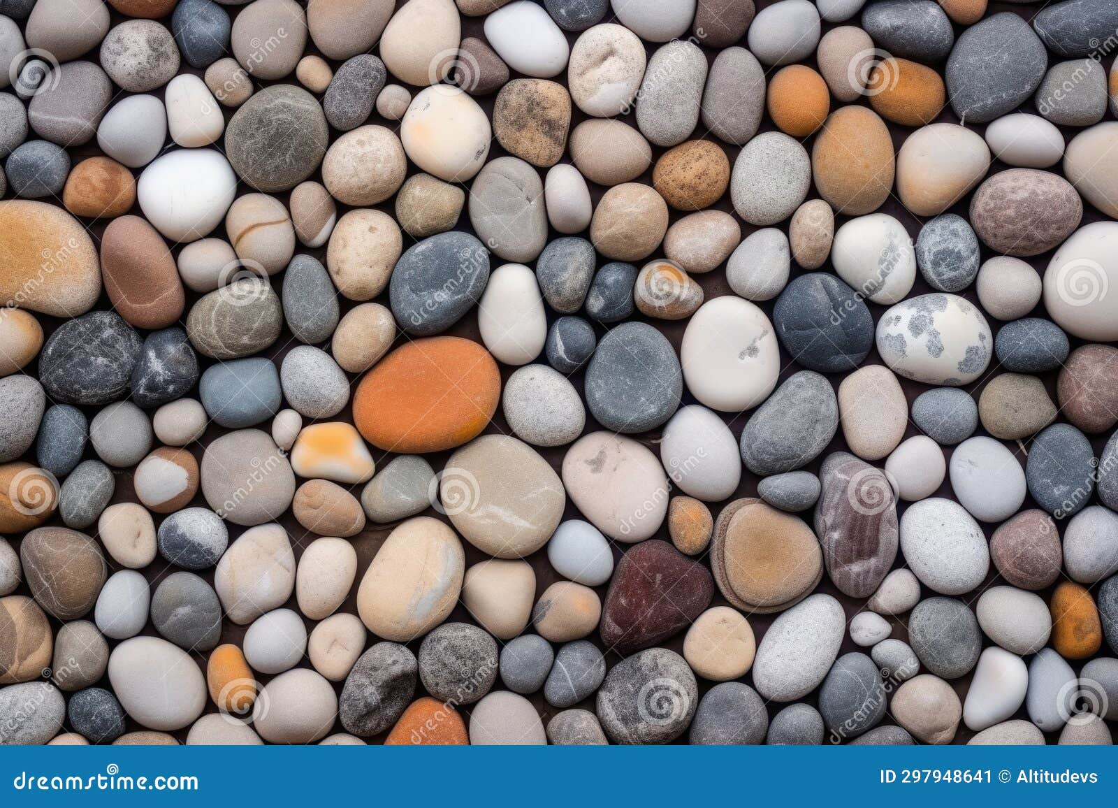 Flat Pebbles Stacked Carefully in a Pattern Stock Image - Image of ...