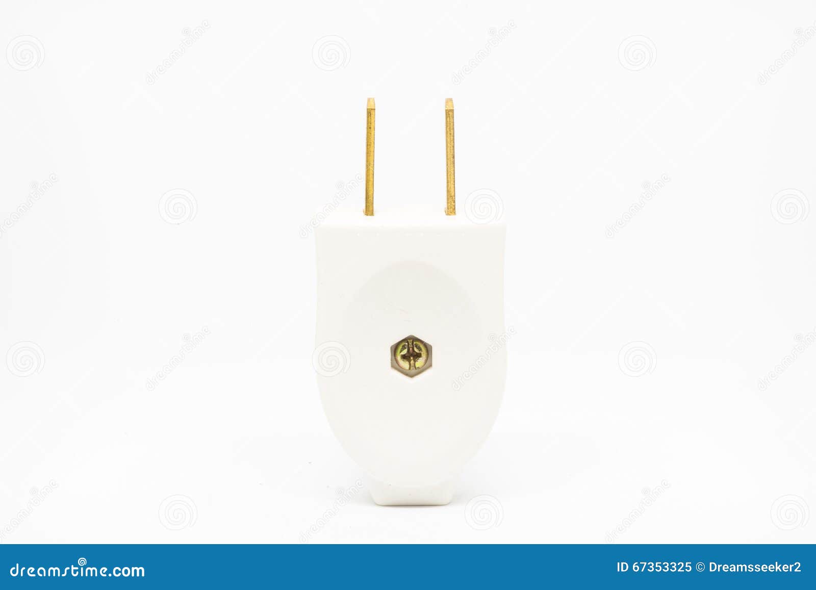 2 Flat Pins Plug Royalty-Free Stock Photo | CartoonDealer.com #67353369