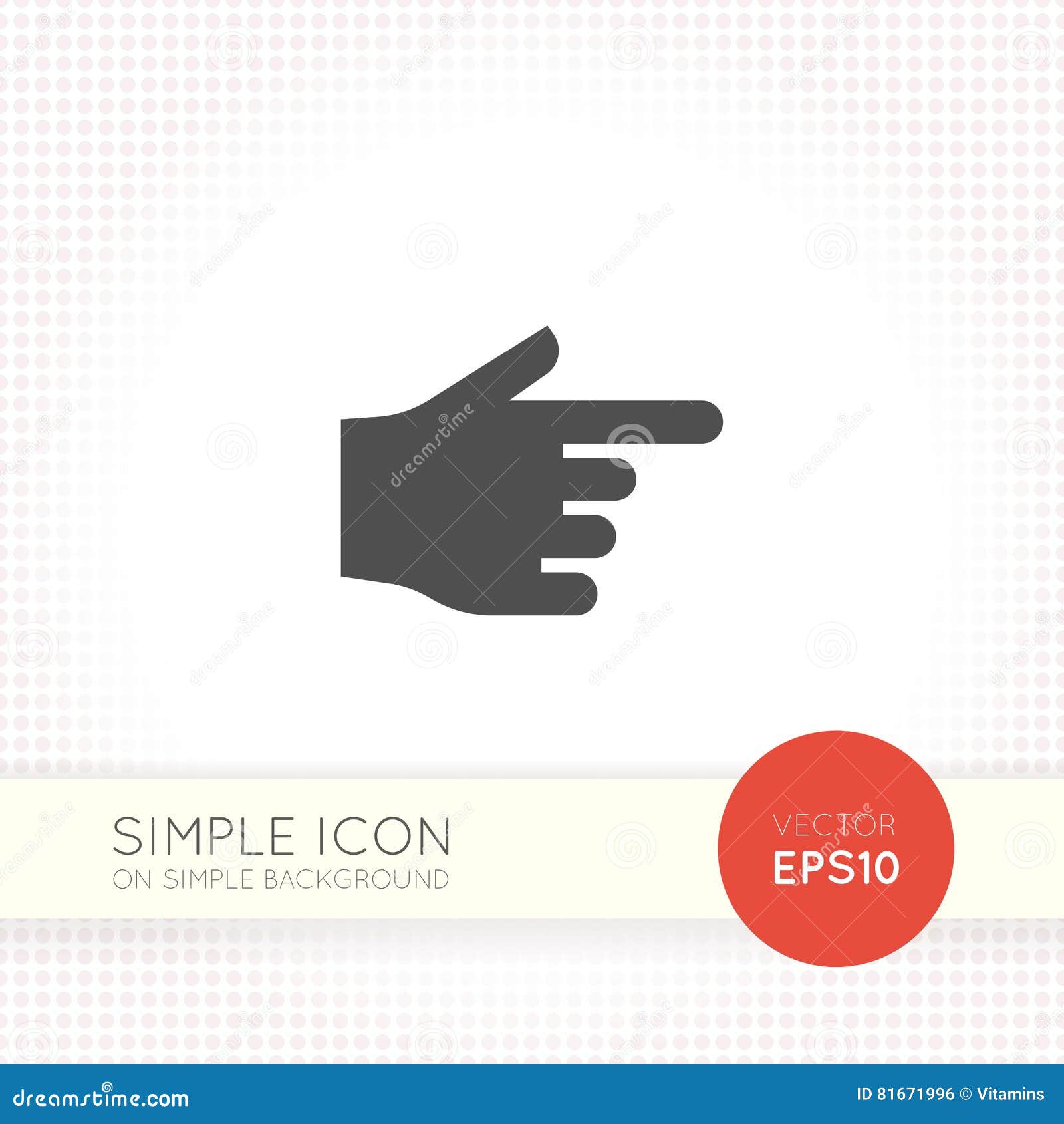 Finger Icon, Cursors Cartoon Vector | CartoonDealer.com #25964057