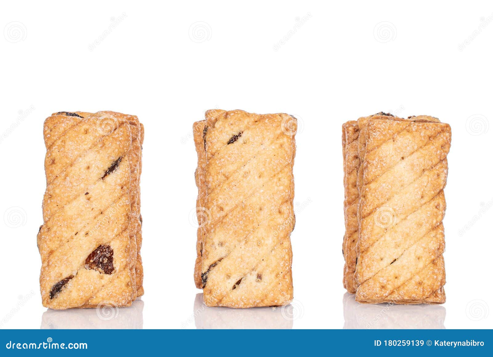 Flat puff cookie on white stock image. Image of heat - 180259139