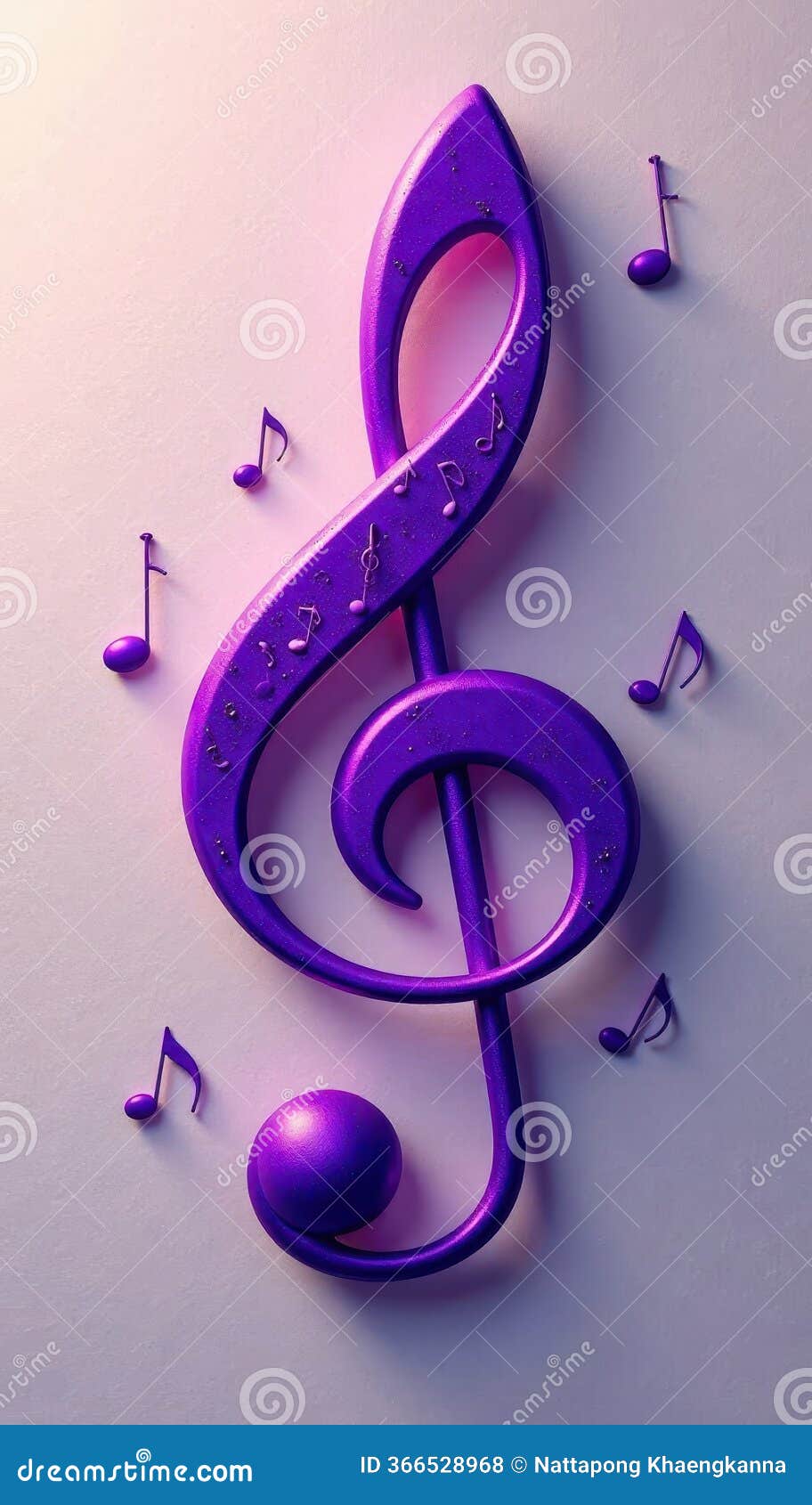 Purple Music BackgPink Music Background With Notes. Bokeh Backdrop With ...
