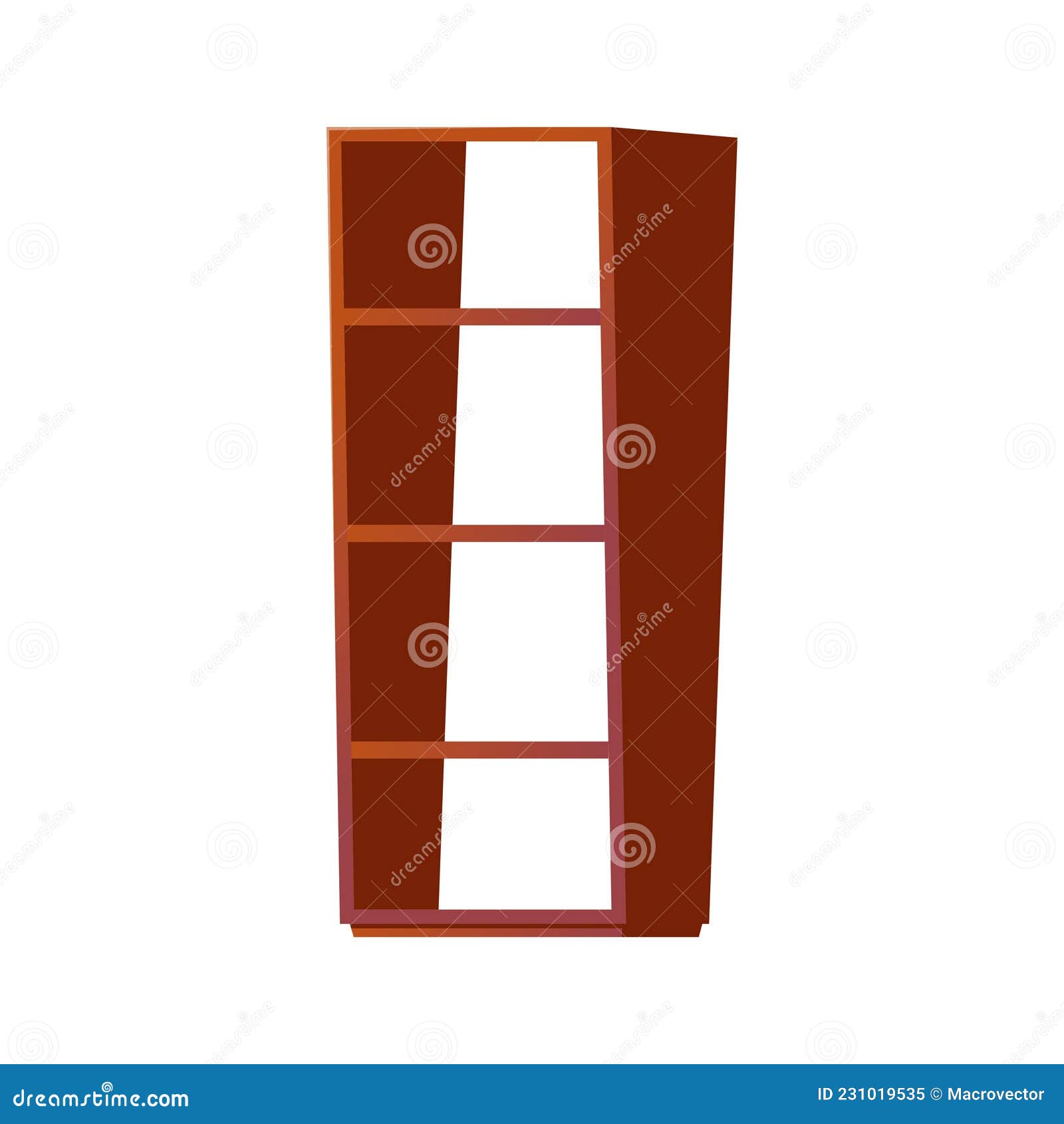 Flat Rack Icon stock vector. Illustration of apartment - 231019535