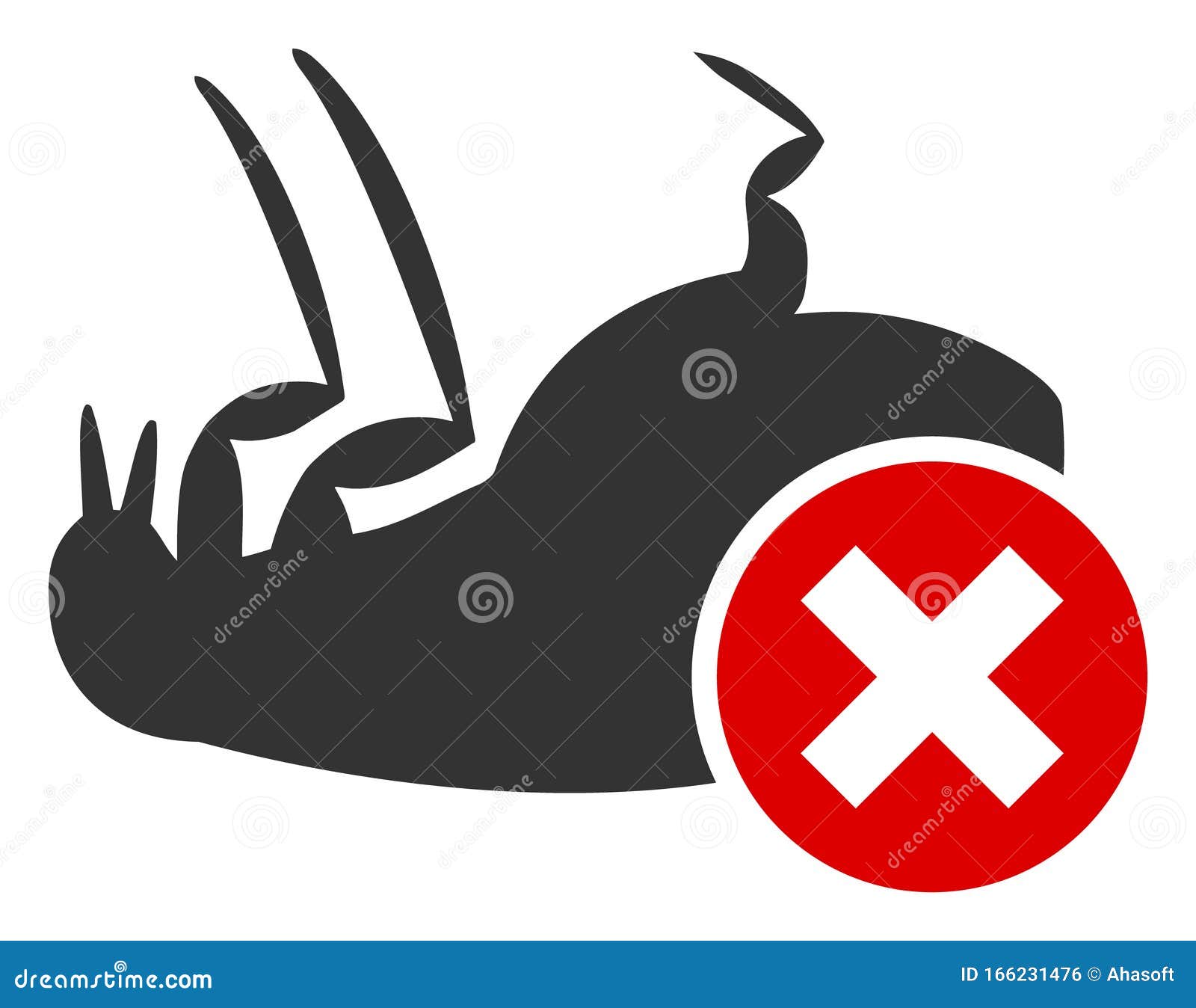 Raster Murder Balaklava Warning Triangle Sign Icon Royalty-Free Stock ...